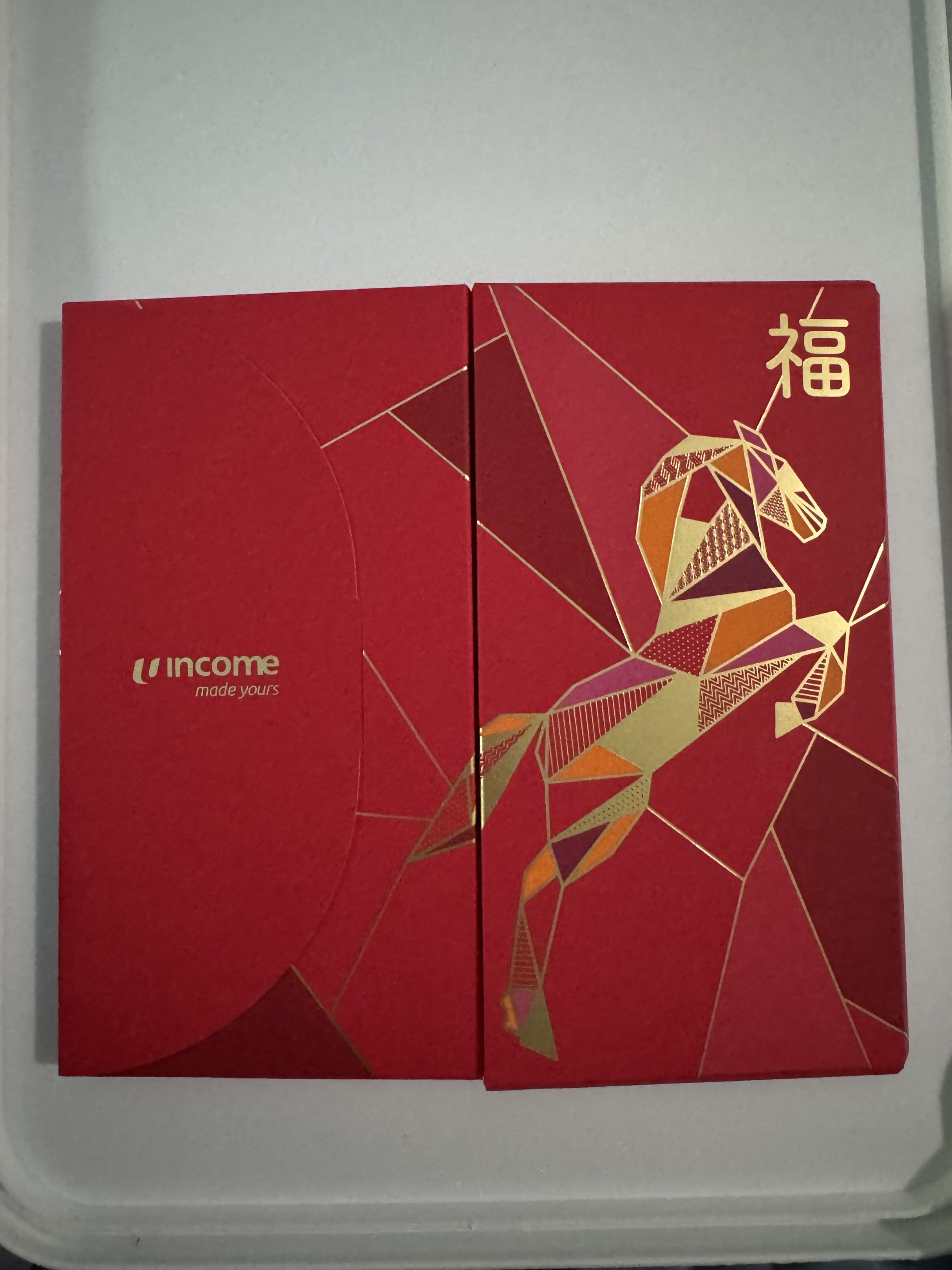 BNIP Income 2026 Red Packet / Ang Pow, Hobbies & Toys, Stationery ...
