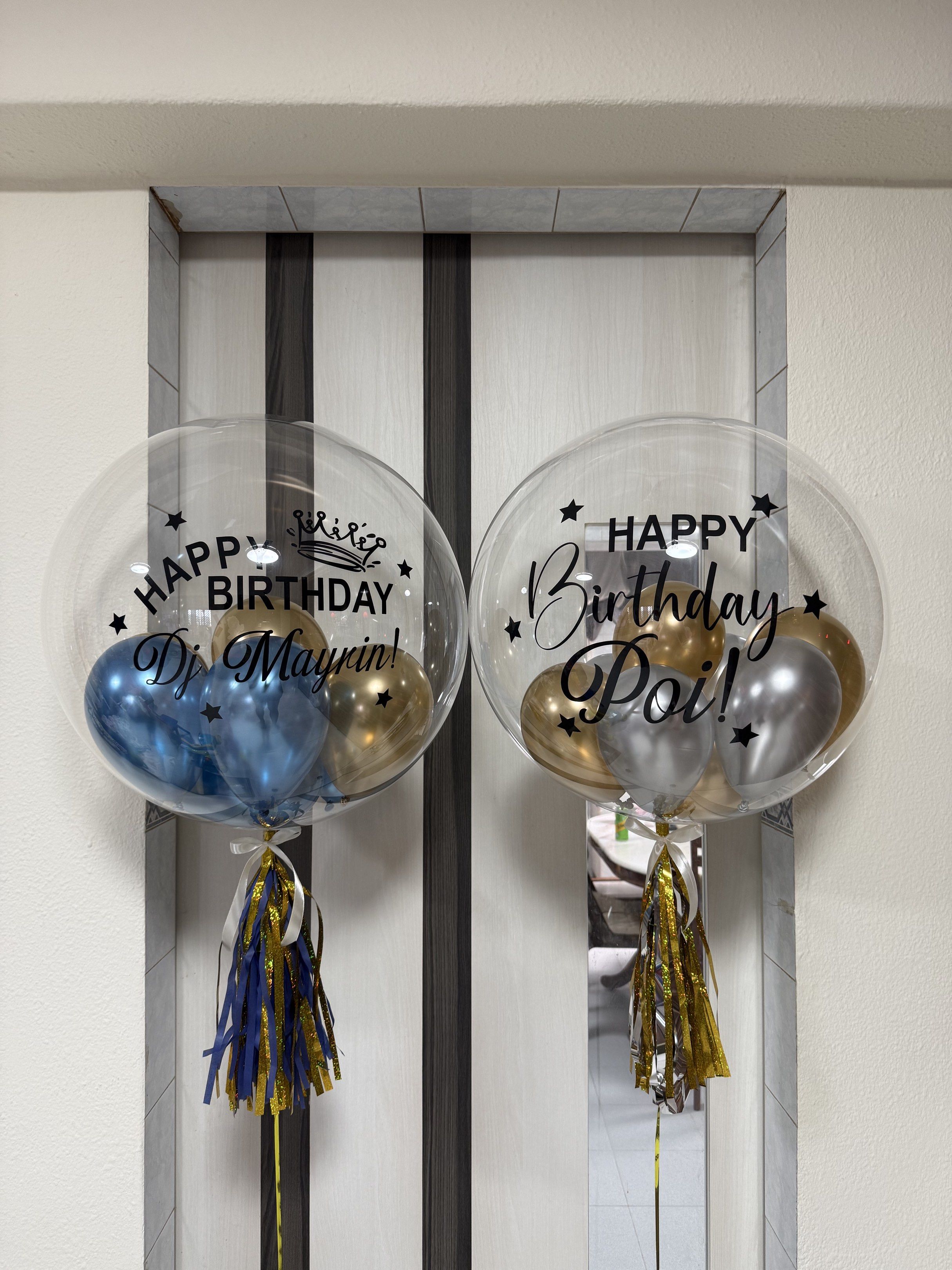 Bubble Helium Balloon, Birthday balloons, birthday surprise balloons ...