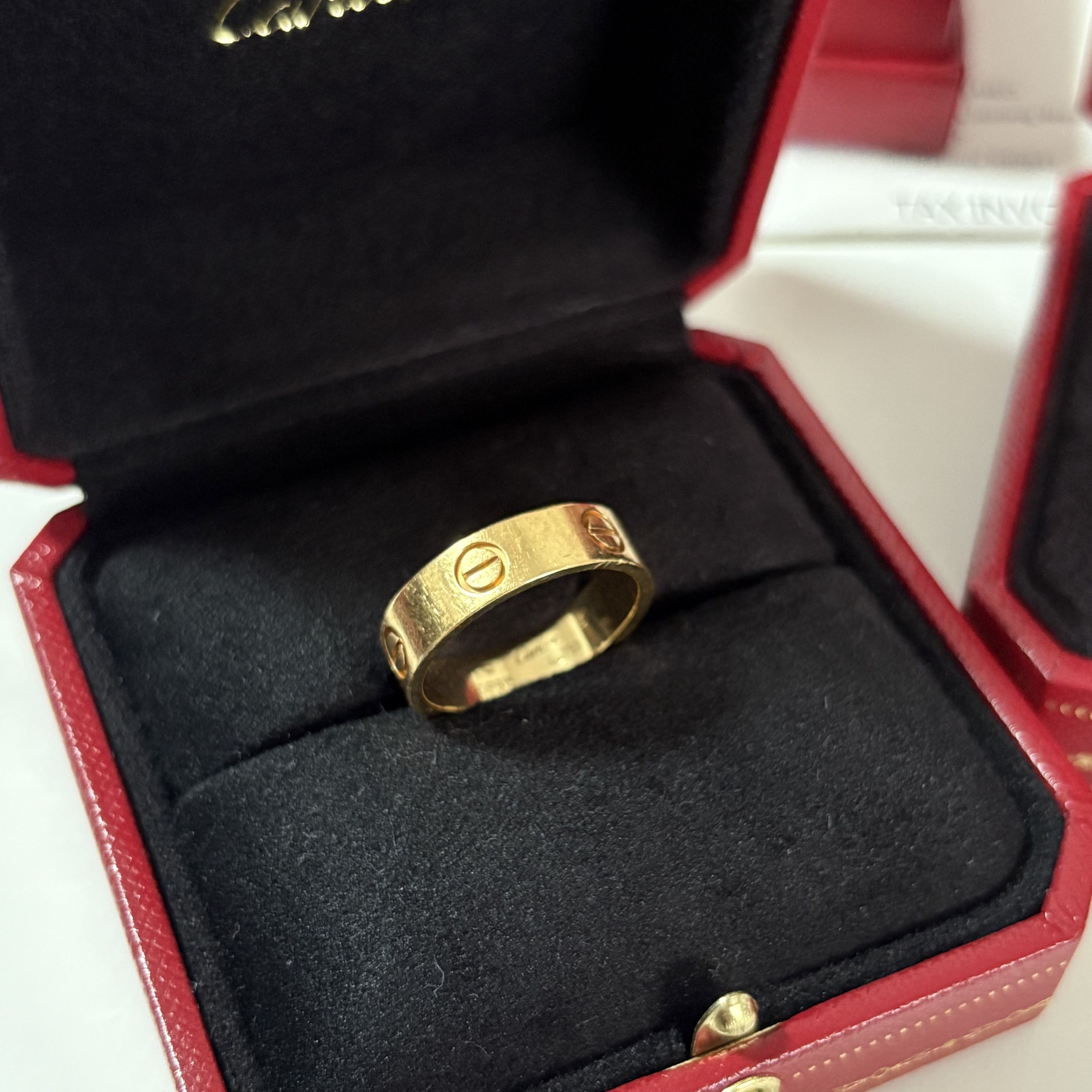 Cartier LOVE Ring - Yellow Gold | Full Set | Authentic Boutique ...