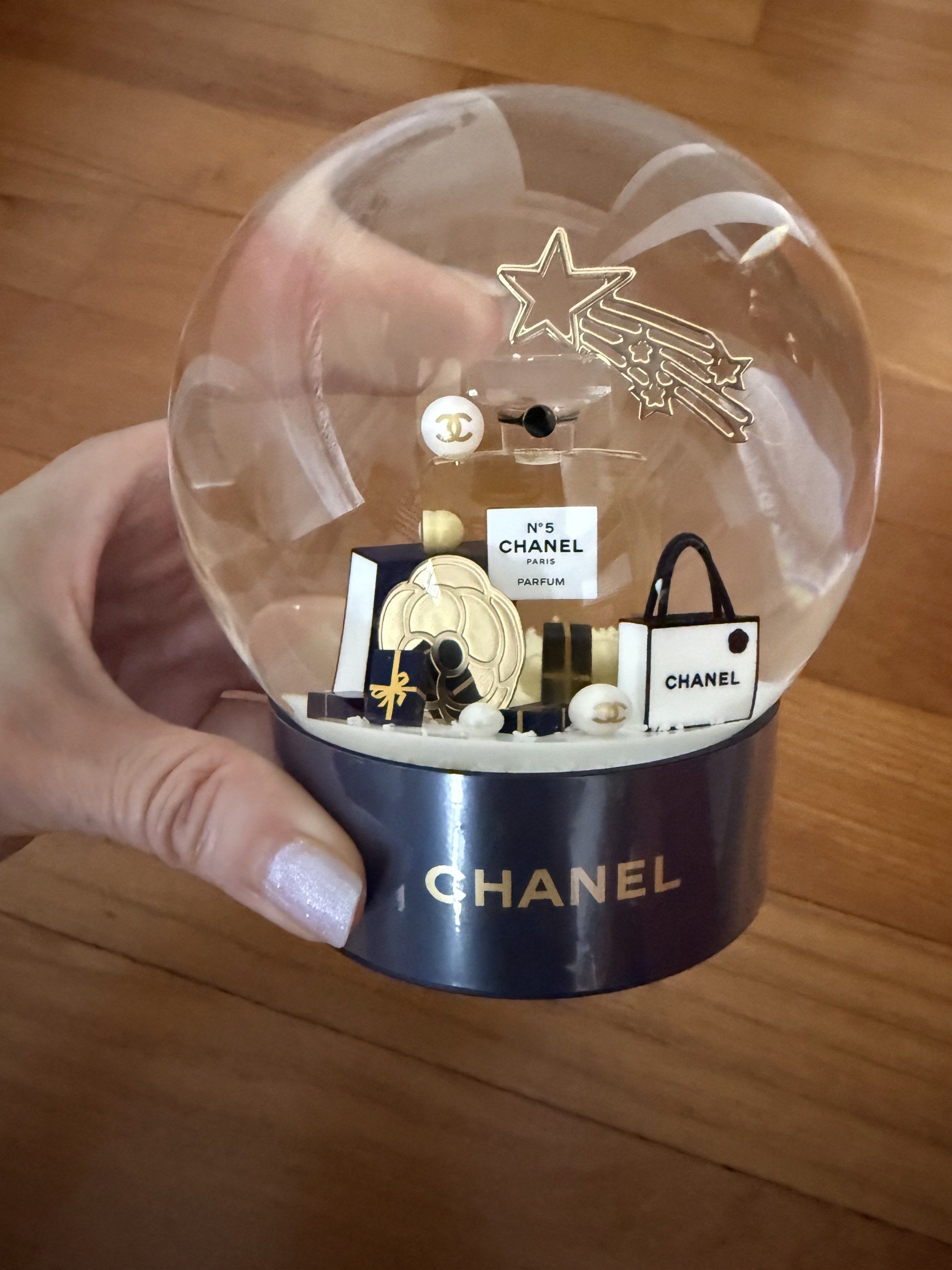 Chanel Snow Globe 2025, Furniture & Home Living, Home Decor Accessories ...