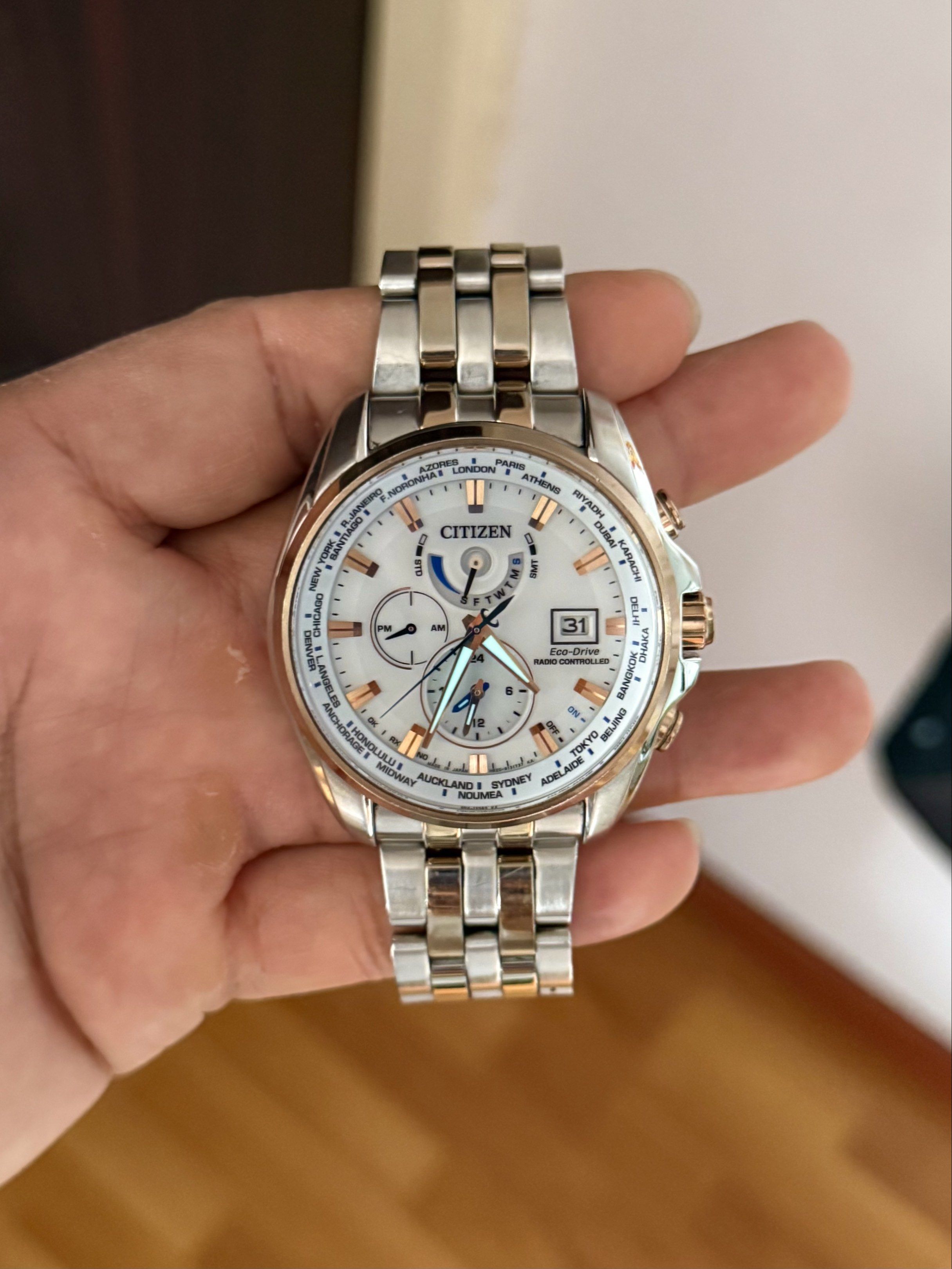 Citizen Eco-Drive Radio Controlled Watch, Men's Fashion, Watches ...