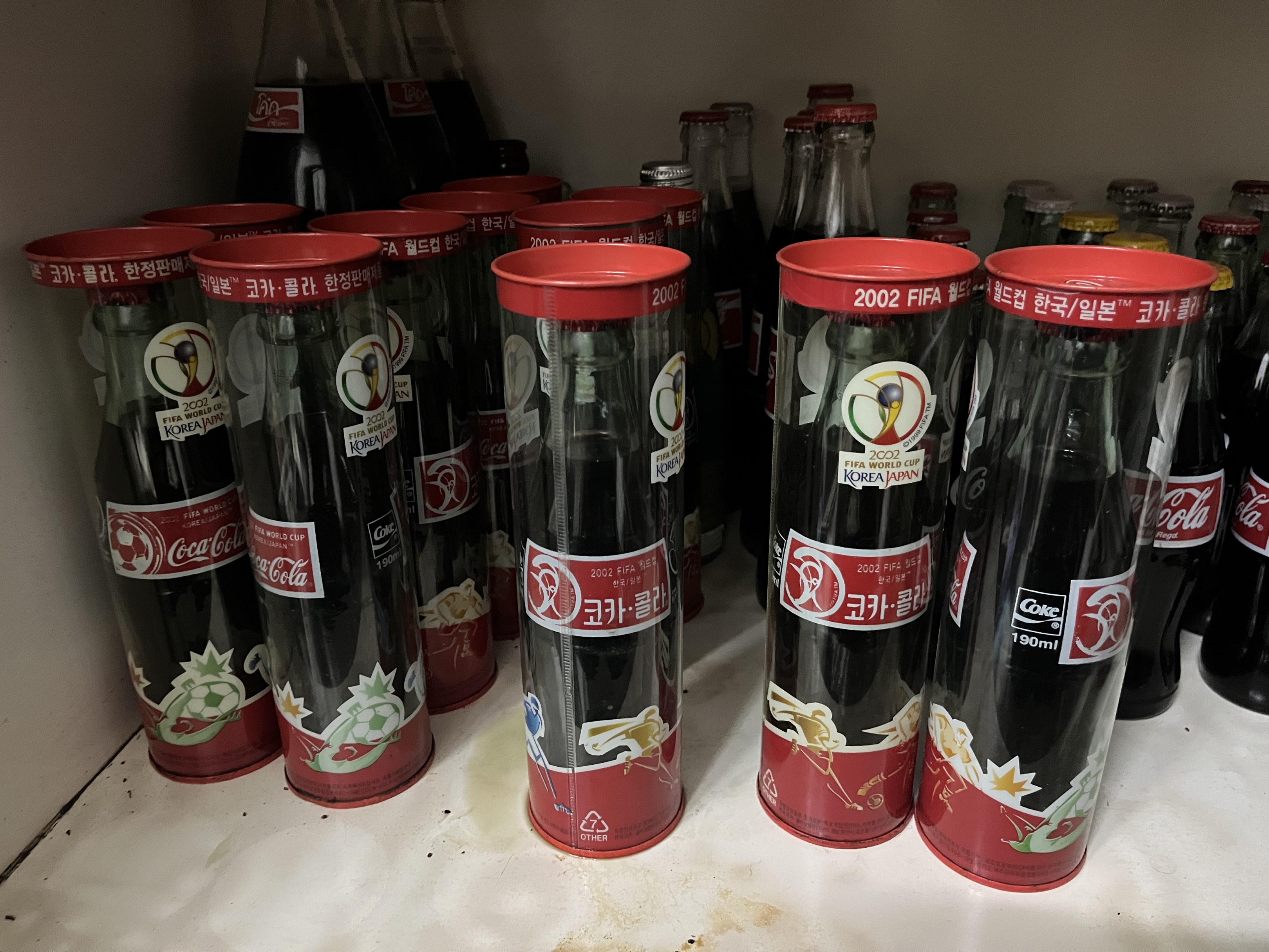 Coca-Cola 2002 FIFA World Cup Bottles, Hobbies & Toys, Collectibles ...