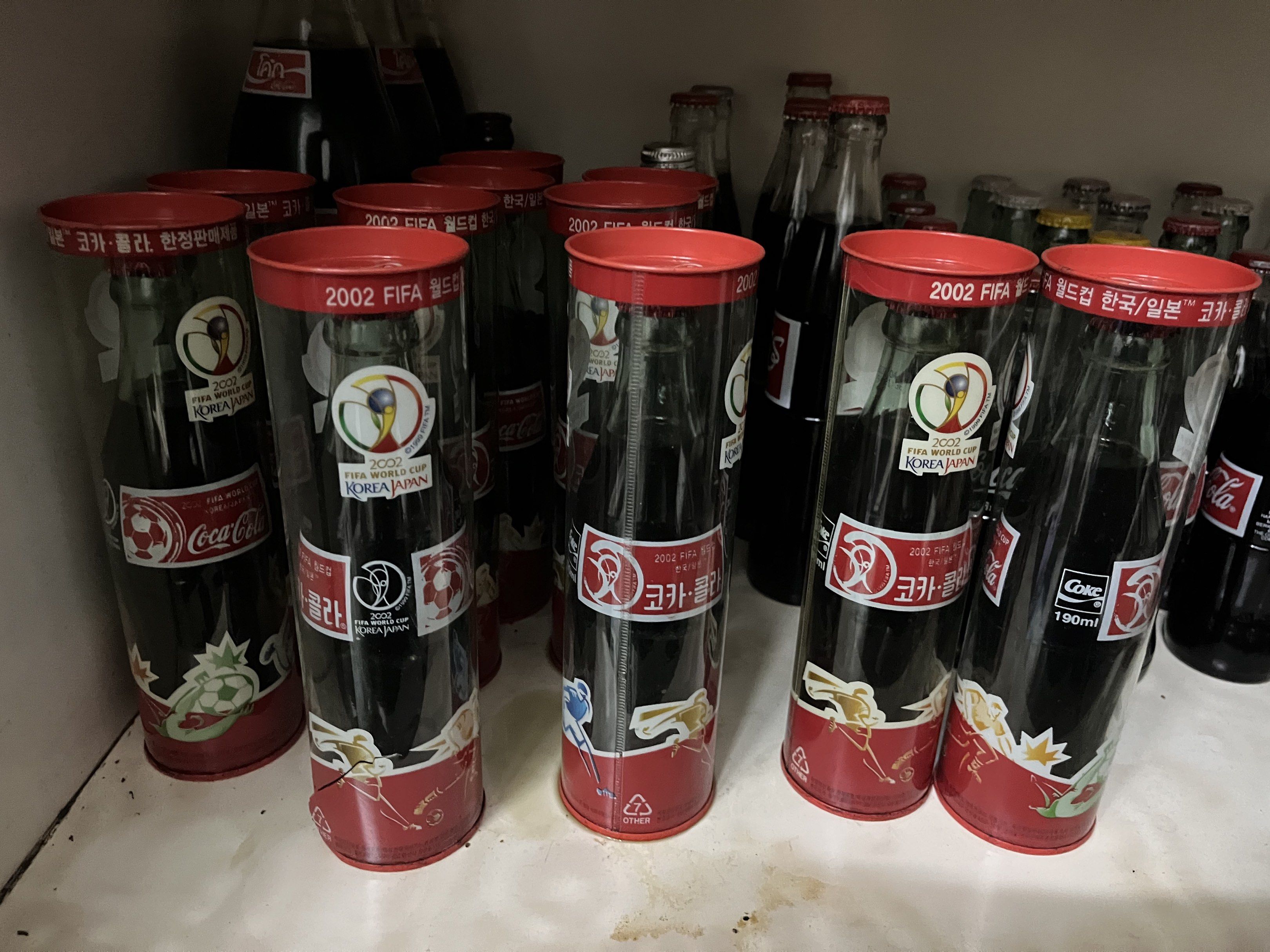 Coca-Cola 2002 FIFA World Cup Bottles, Hobbies & Toys, Collectibles ...
