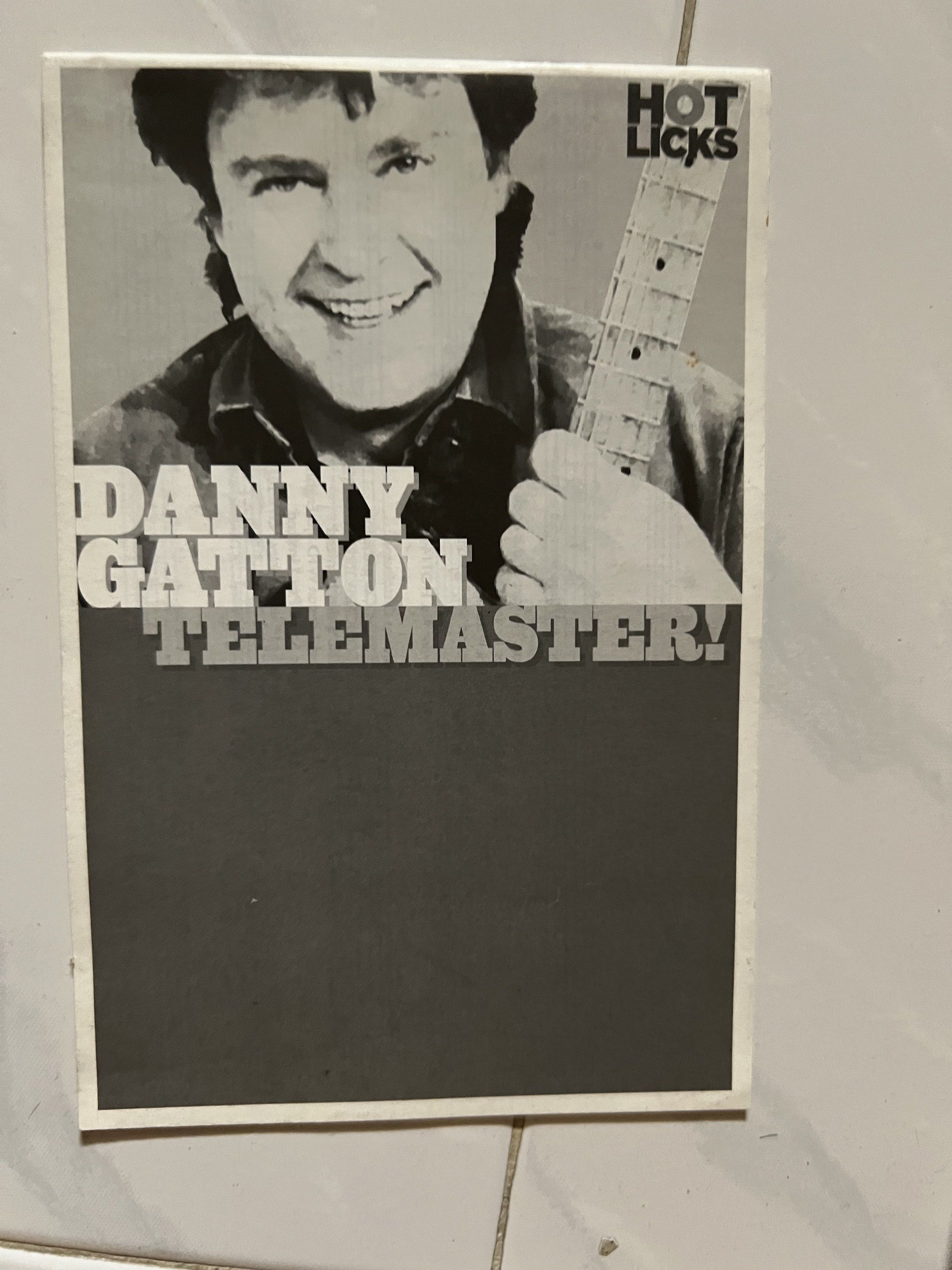 Danny Gatton Telemaster! Hot Licks Guitar Lesson, Hobbies & Toys, Music ...