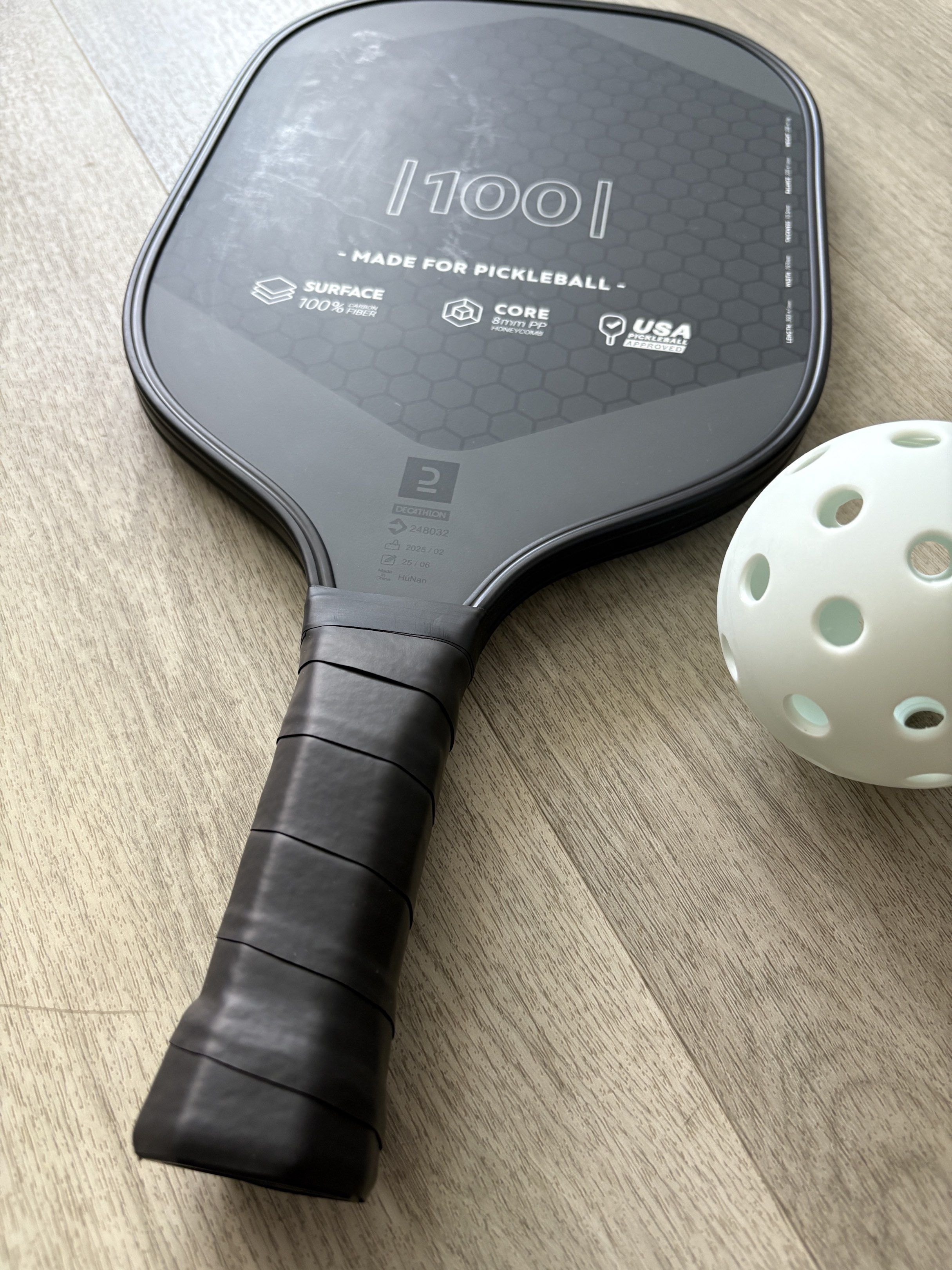 Decathlon I100 Pickleball Paddle and Ball Set, Sports Equipment, Sports ...