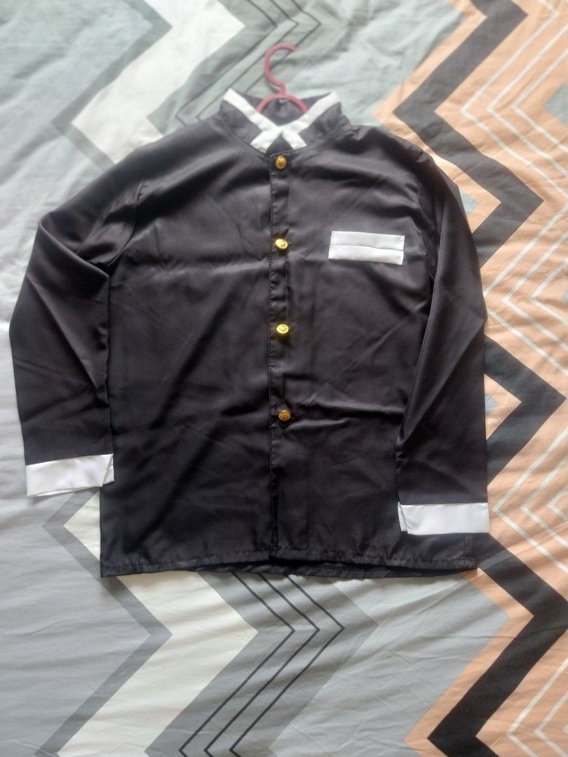 Demon Slayer Kamado Tanjiro Cosplay Costume, Hobbies & Toys ...