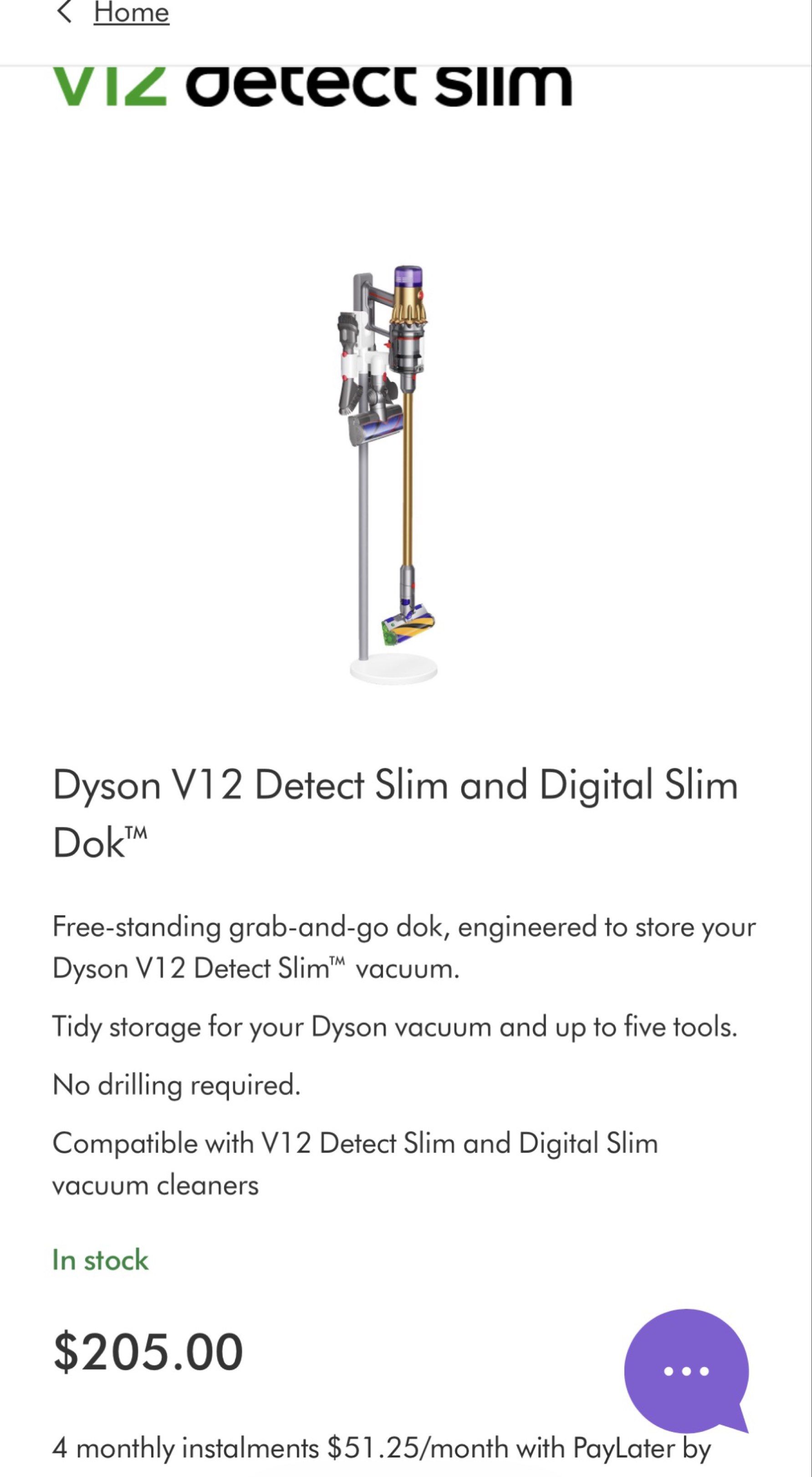 Dyson V12 Detect Slim Dok Stand, TV & Home Appliances, Vacuum Cleaner ...