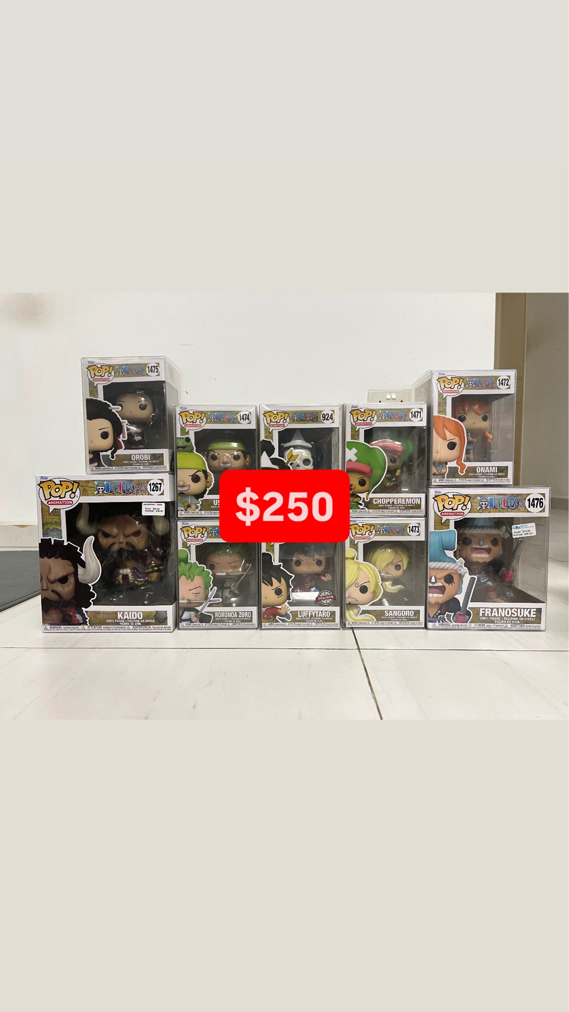 Funko Pop! One Piece Collection - 10 Figures, Hobbies & Toys, Toys ...