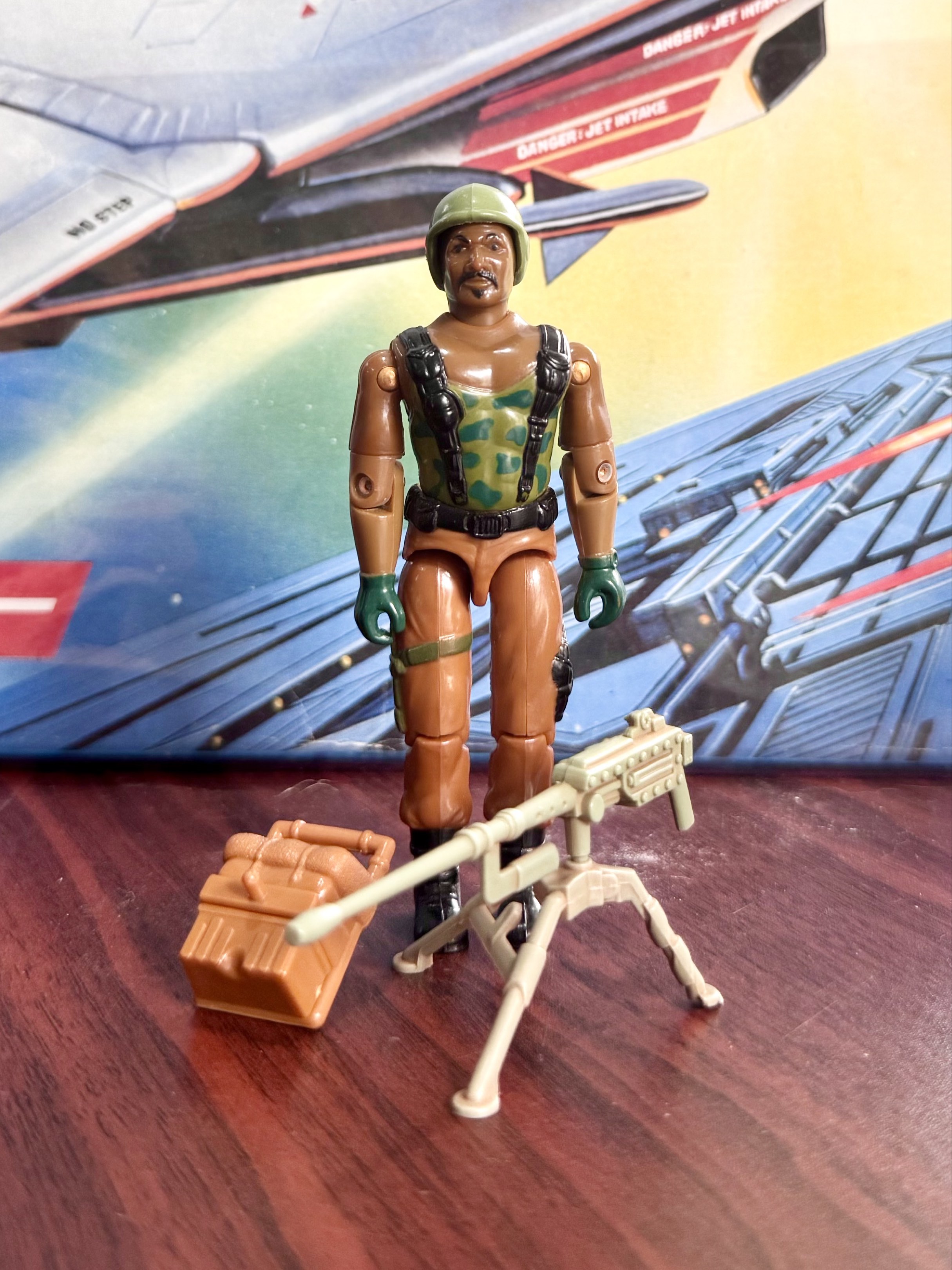 GI JOE ROADBLOCK G.I. JOE VINTAGE TRANSFORMERS DC MARVEL McFARLANE ...