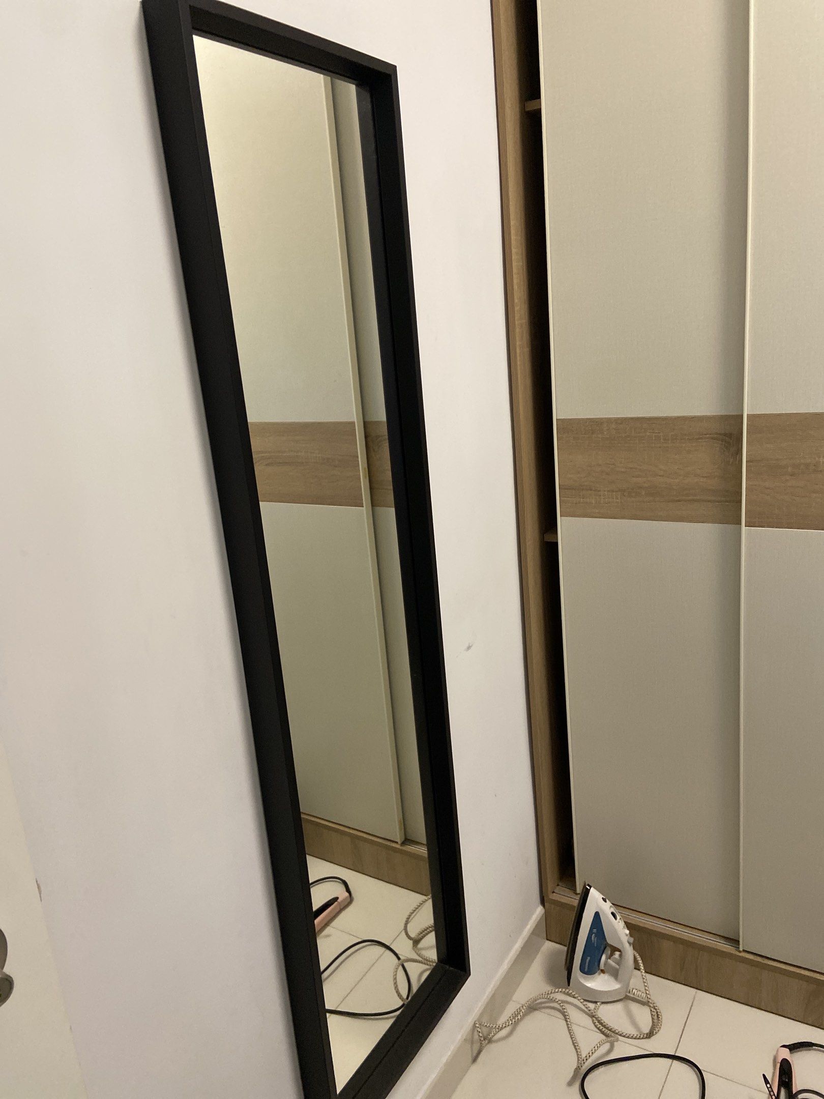 Ikea Mirror 全身鏡, 傢俬＆家居, 家居裝飾, 鏡 - Carousell