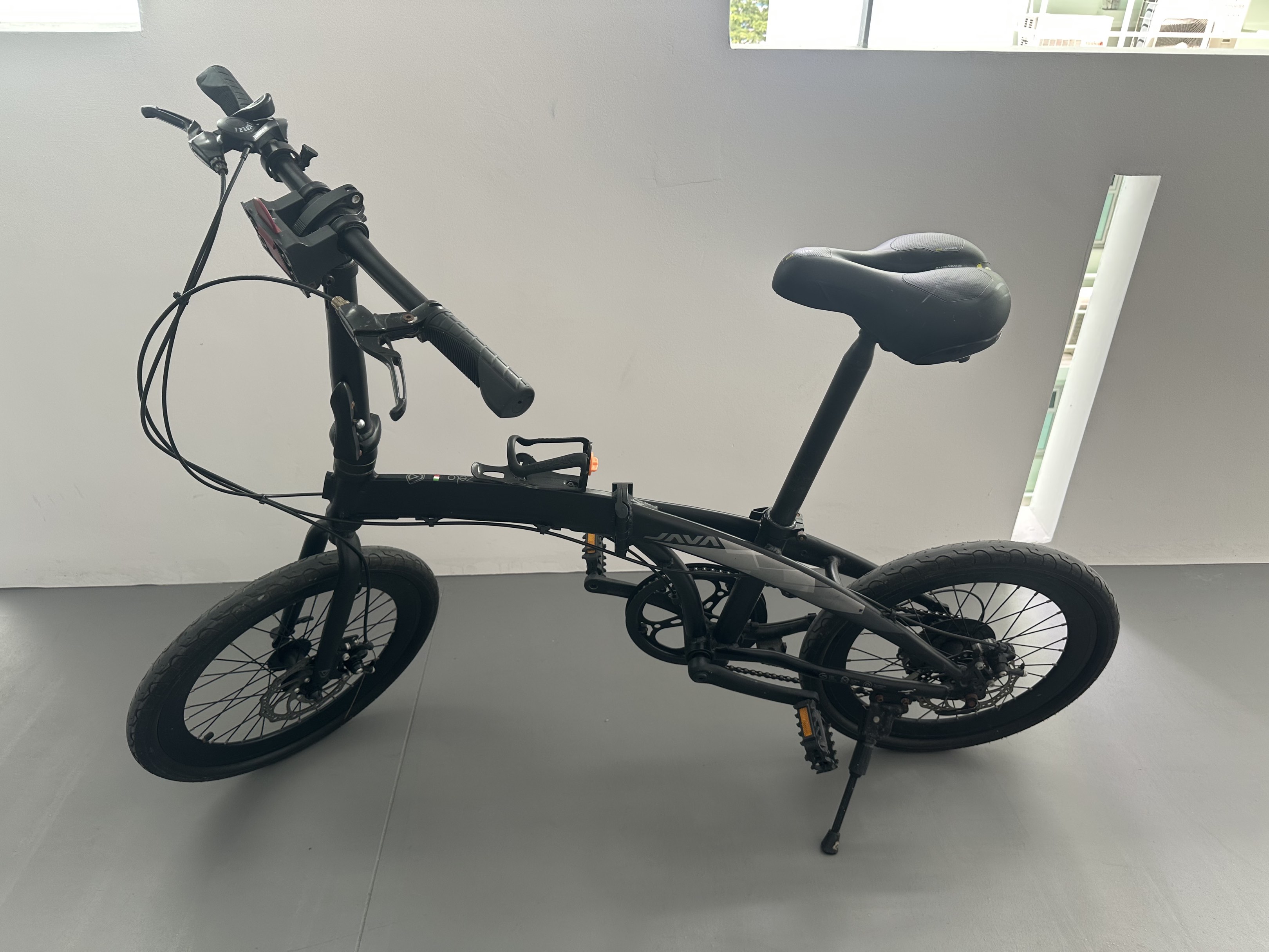 Java Fit 16 Folding Bike - Black, Sports Equipment, Bicycles & Parts ...