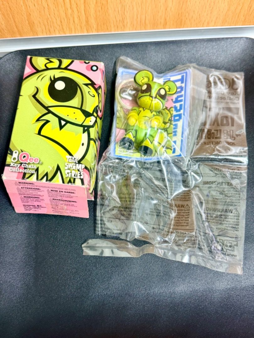 【藝術家公仔】Joe Ledbetter x Toy2R Qee 2.5吋 有毒沼澤系列 (Toxic Swamp), 書籍、休閒與玩具 ...