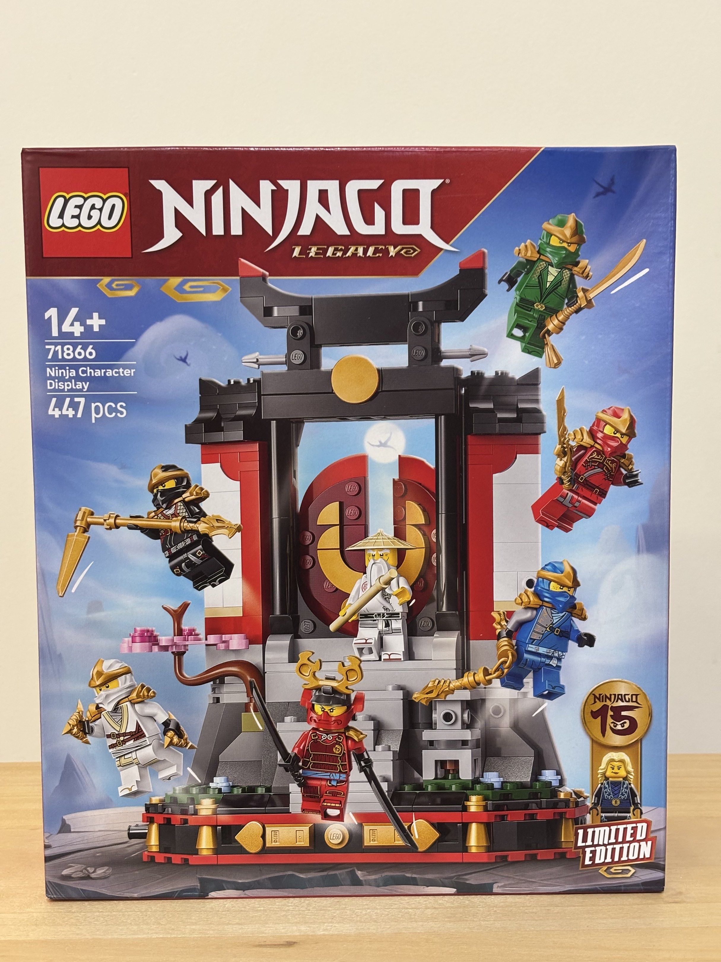 Lego 71866 Ninja Character Display 15th anniversary set, Hobbies & Toys ...