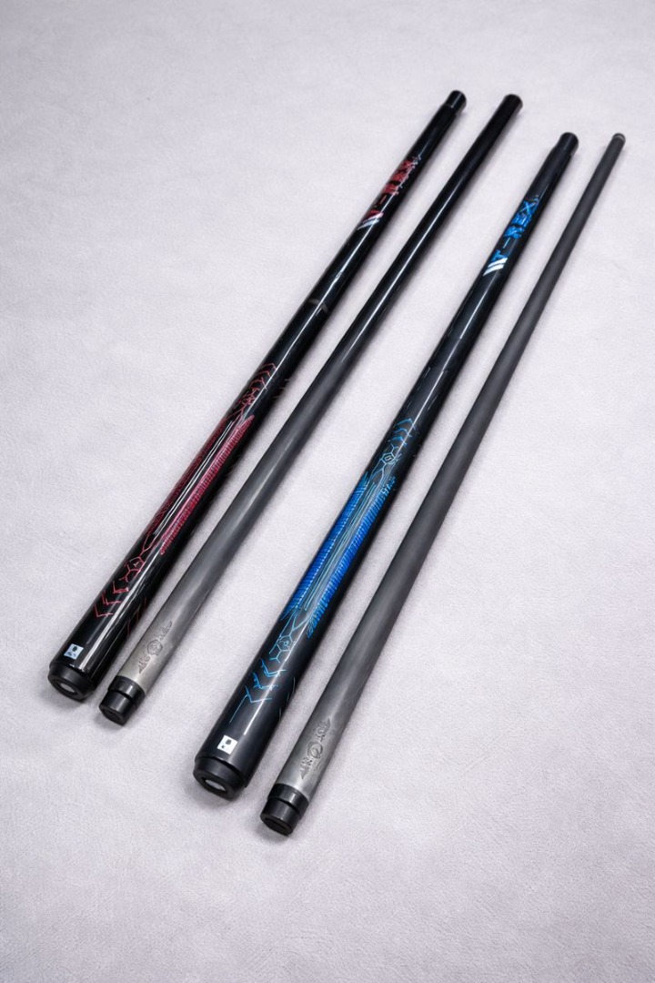 Little Monster T-Rex Carbon Fiber 3pc Jump Break Pool Cue, Sports ...