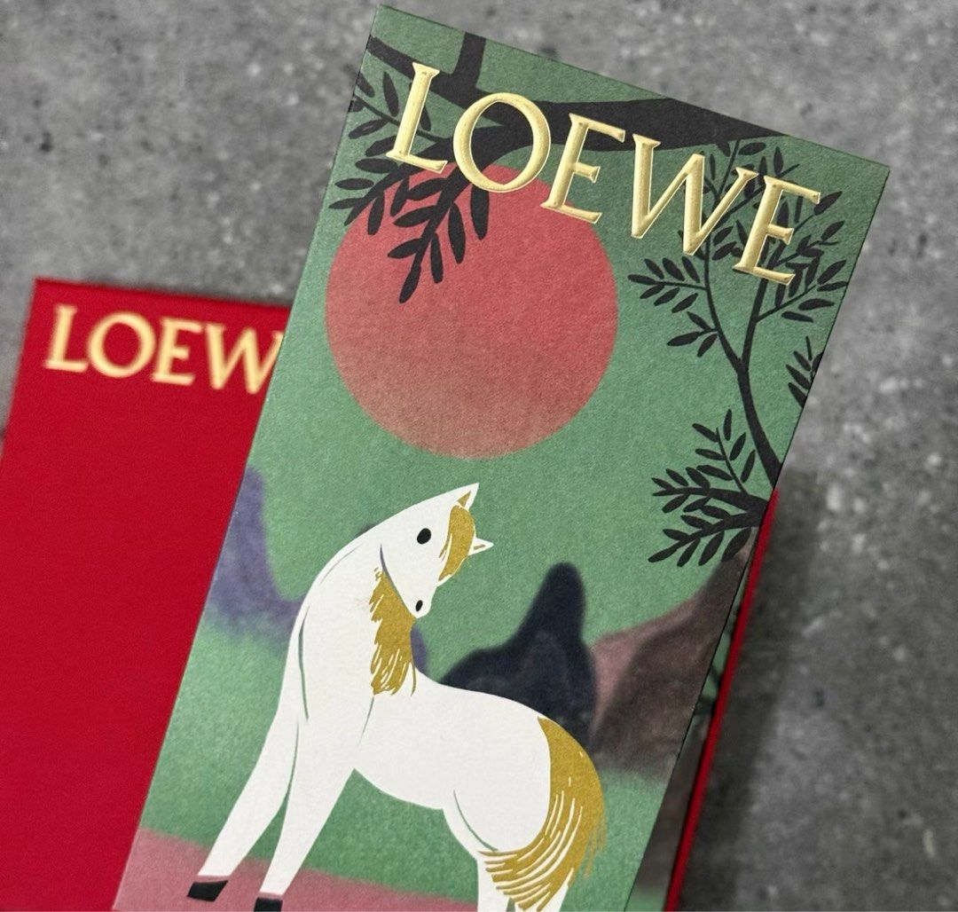 Loewe 2026 Year of the Horse Chinese New Year Red Packet Set, Women's ...