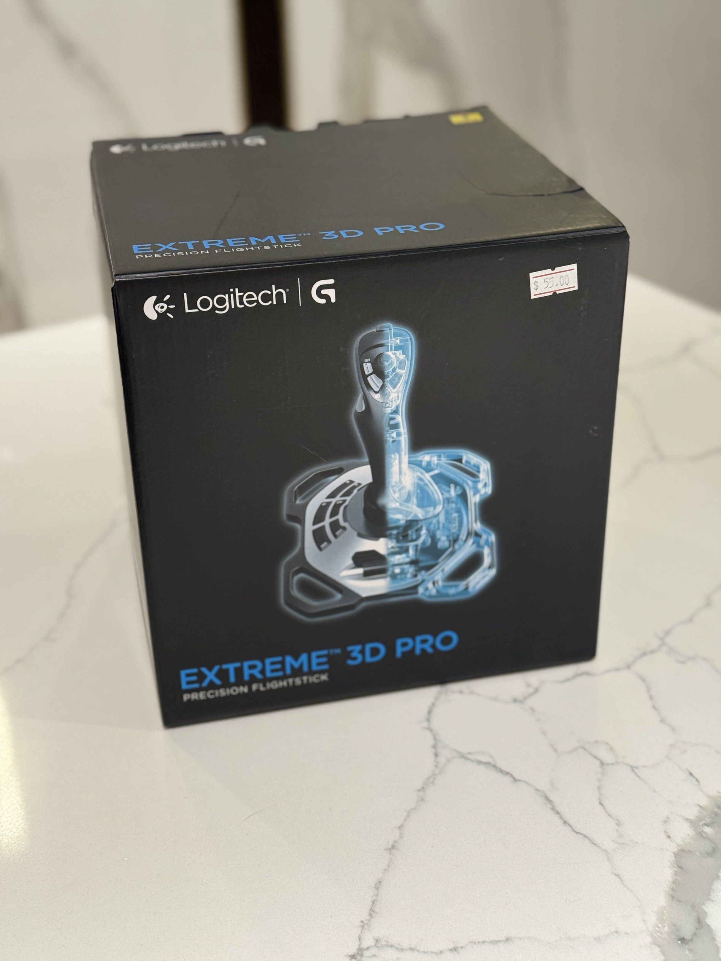 Logitech Extreme 3D Pro Precision Flightstick, Video Gaming, Gaming ...