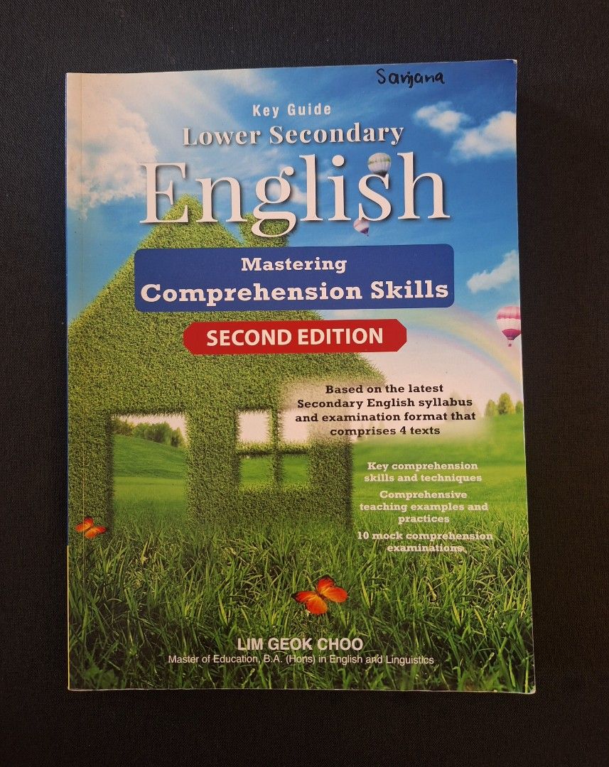 Lower Secondary English Textbook - Mastering Comprehension Skills ...