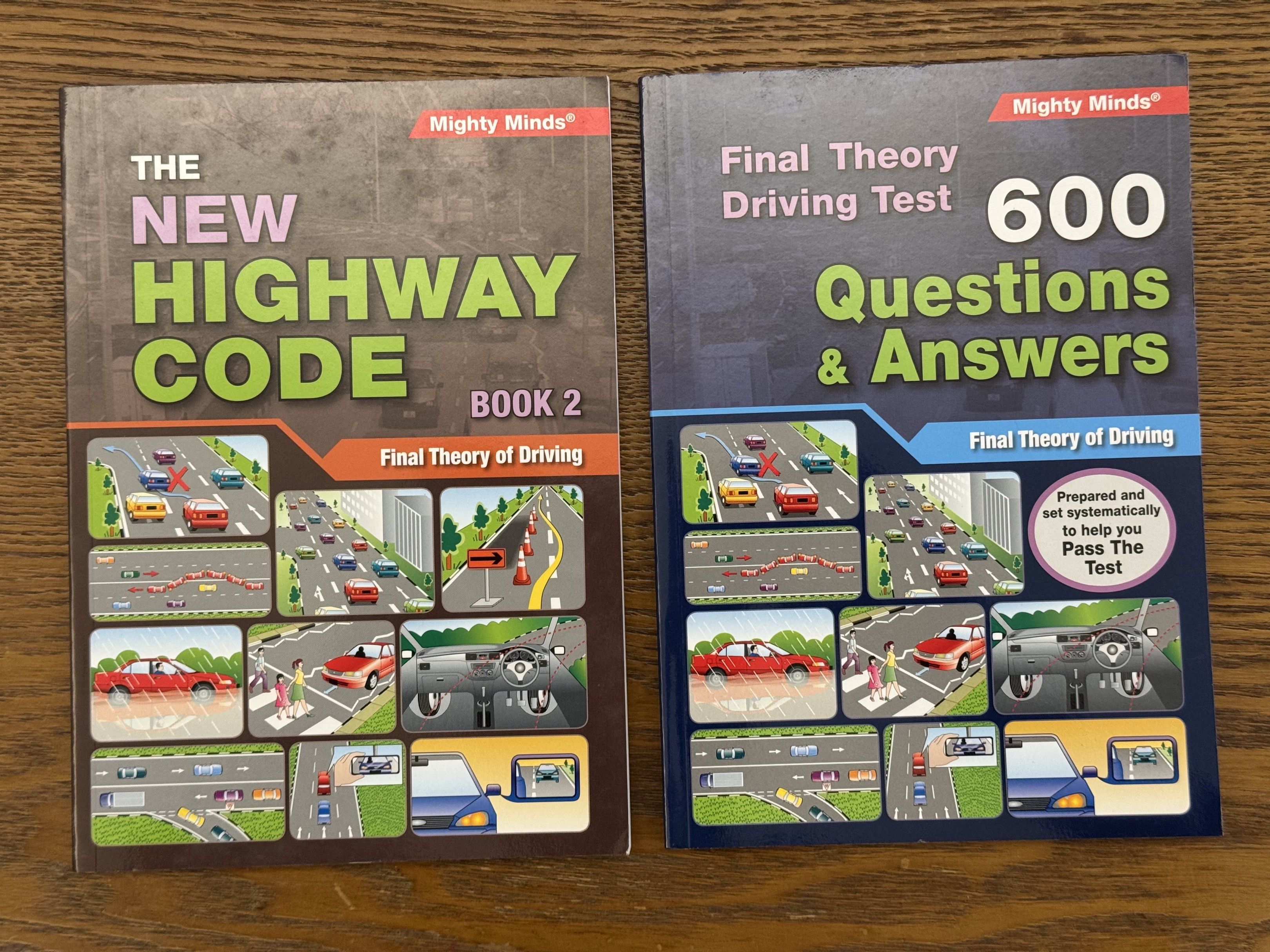 Mighty Minds Driving Test Books & Highway Code & Questions☆New, Hobbies ...