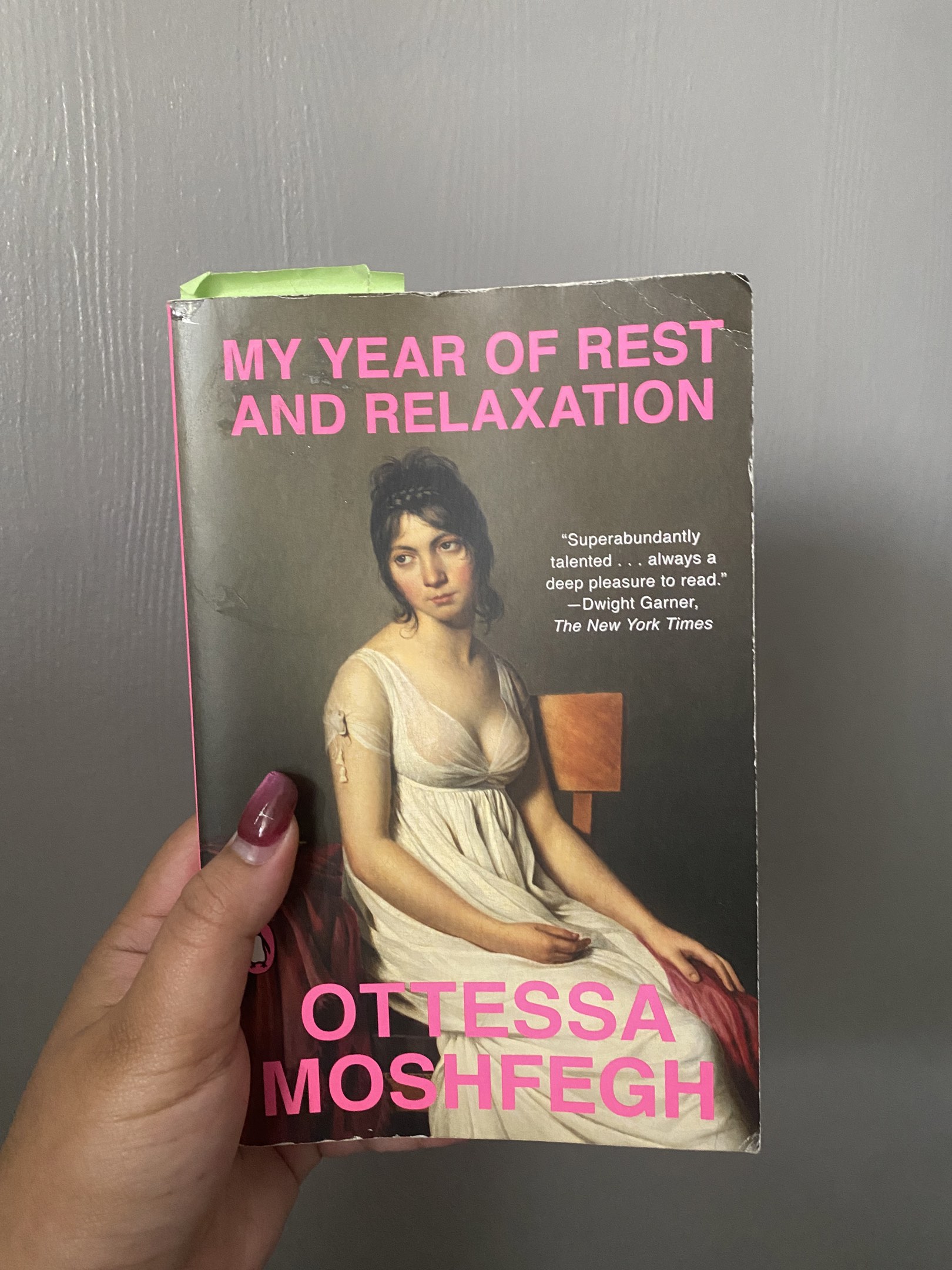 My year of rest and relaxation - Second hand book - Ottessa Moshfegh ...
