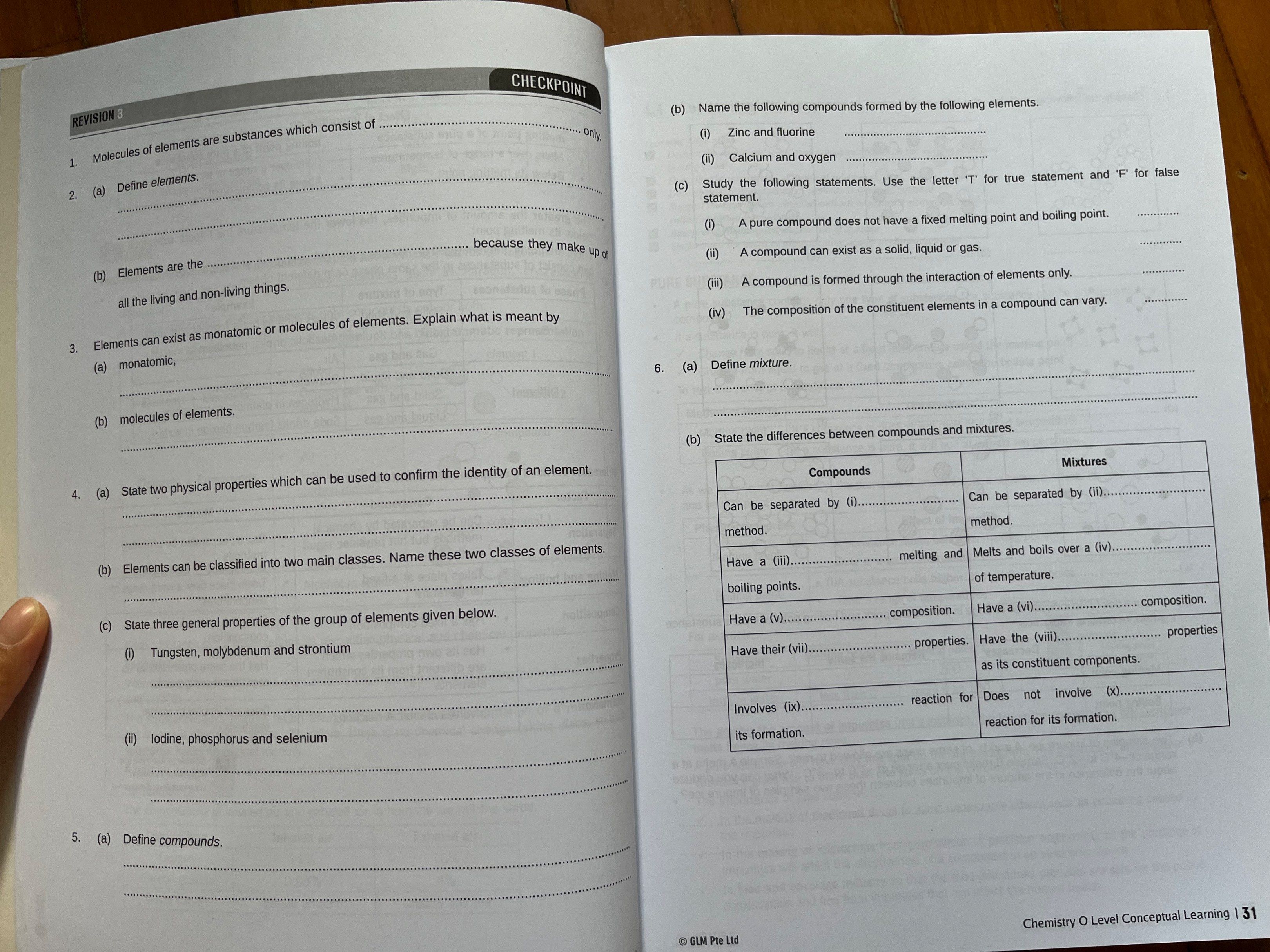 O-Level Biology & Chemistry Assessment Books, Hobbies & Toys, Books ...