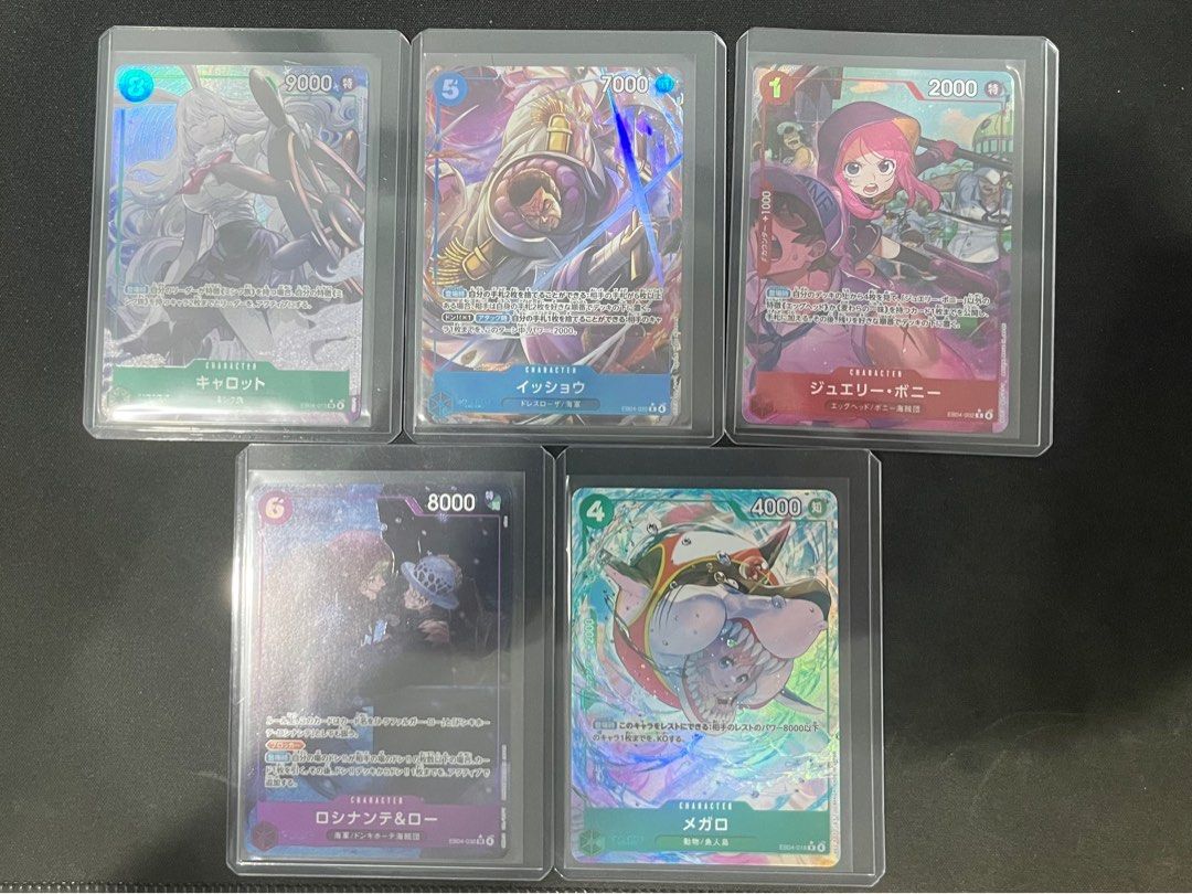 One Piece Card Game - Character Cards EB04, Hobbies & Toys, Toys ...