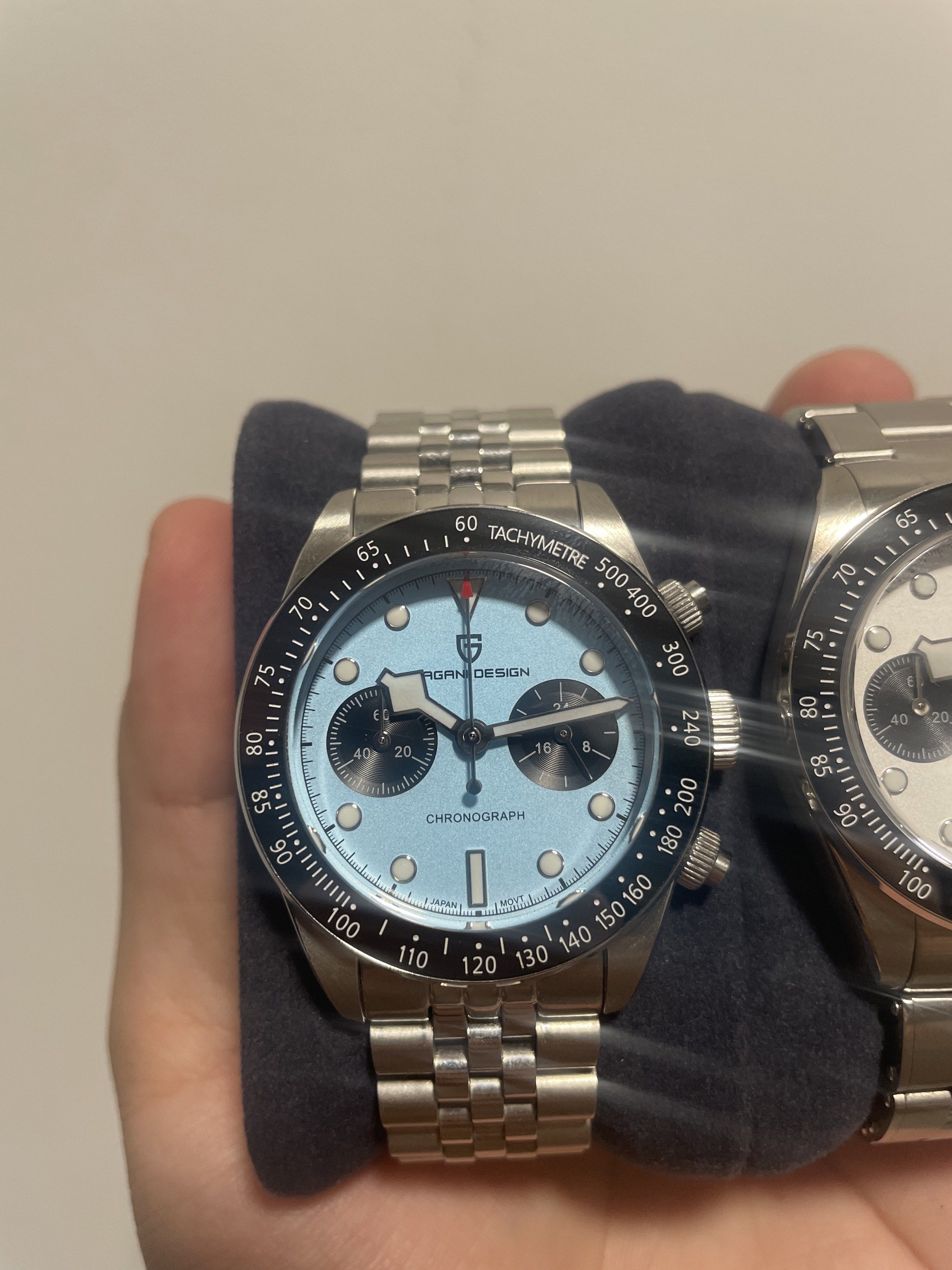 Pagani Design Chronograph Watch Tiffany Blue & White Dials, Men's ...