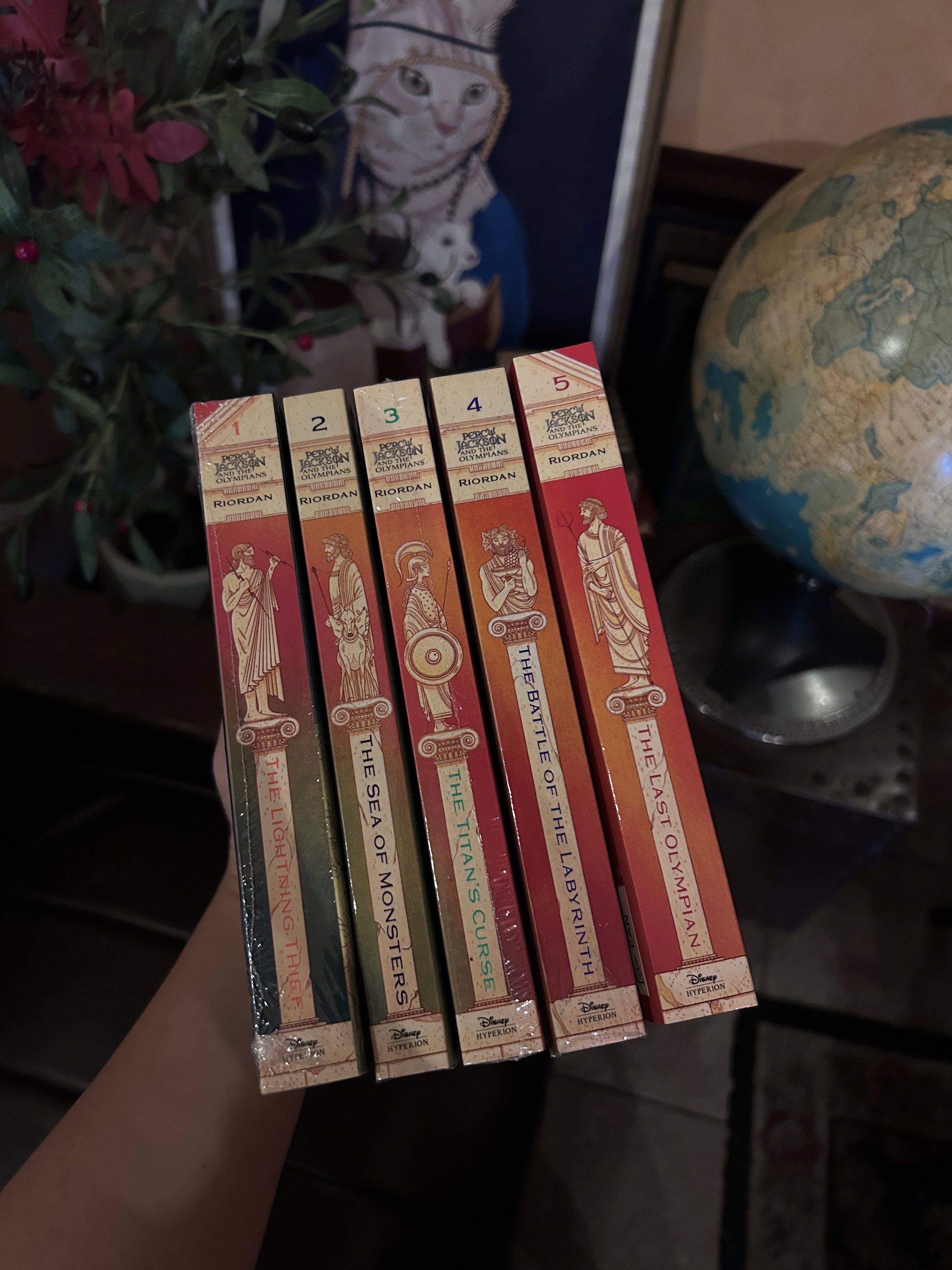 Percy Jackson and the Olympians Book Set, Hobbies & Toys, Books ...