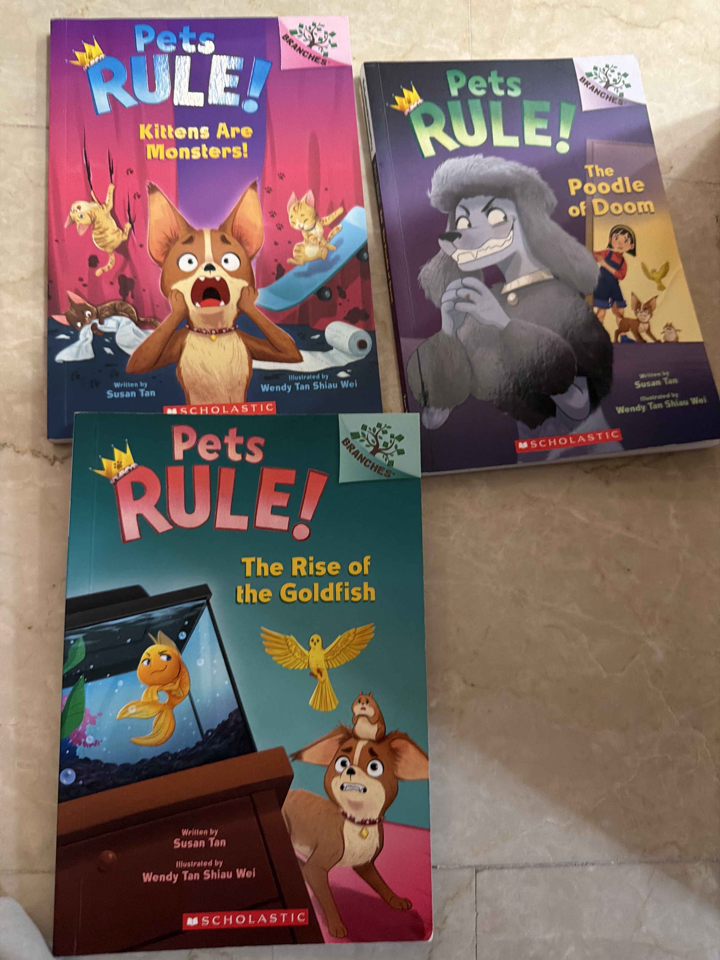 Pets Rule! Book Set - Kittens, Poodle, Goldfish, Hobbies & Toys, Books ...