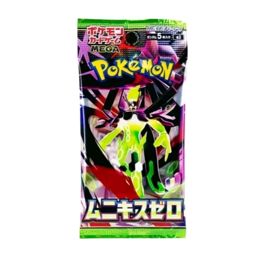 Pokemon ME3 Munikis Zero, Hobbies & Toys, Toys & Games on Carousell