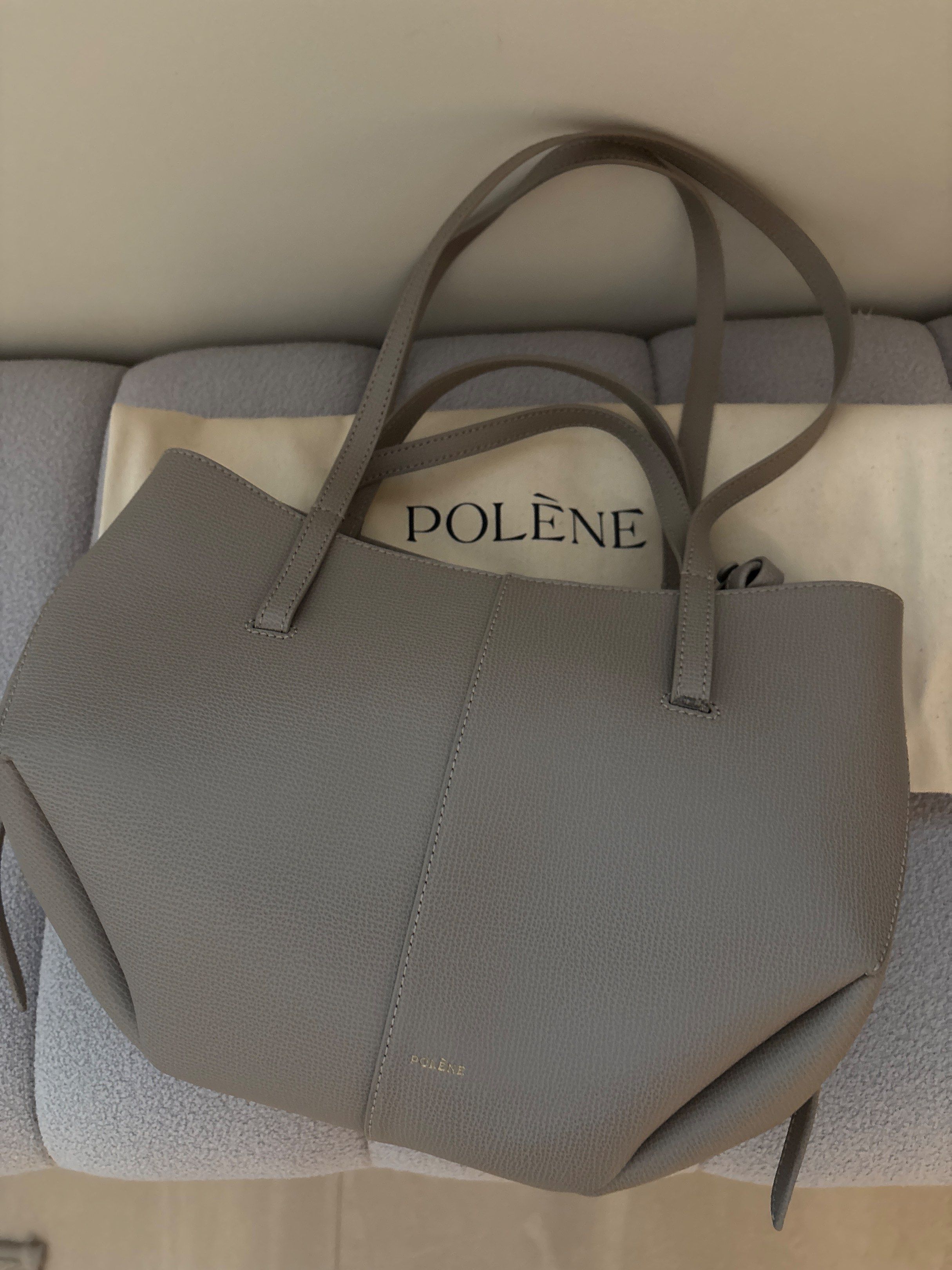 Polene Cyme Mini Taupe, Women's Fashion, Bags & Wallets, Shoulder Bags ...