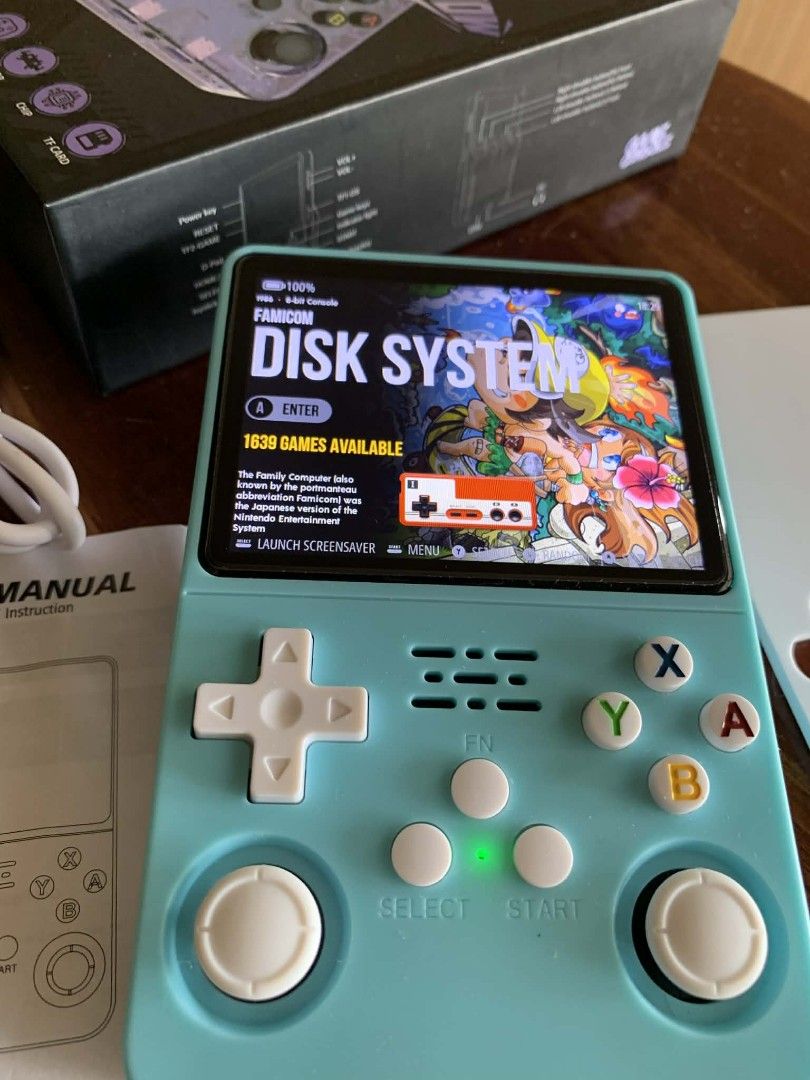 R36S Game Console, Video Gaming, Video Game Consoles, Others on Carousell