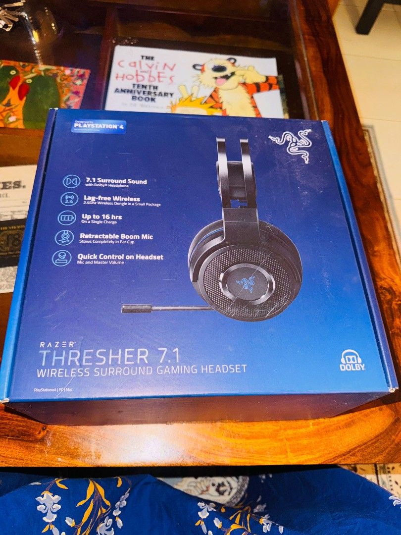 Razer Thresher 7.1 Wireless Surround Gaming Headset, Audio, Headphones ...