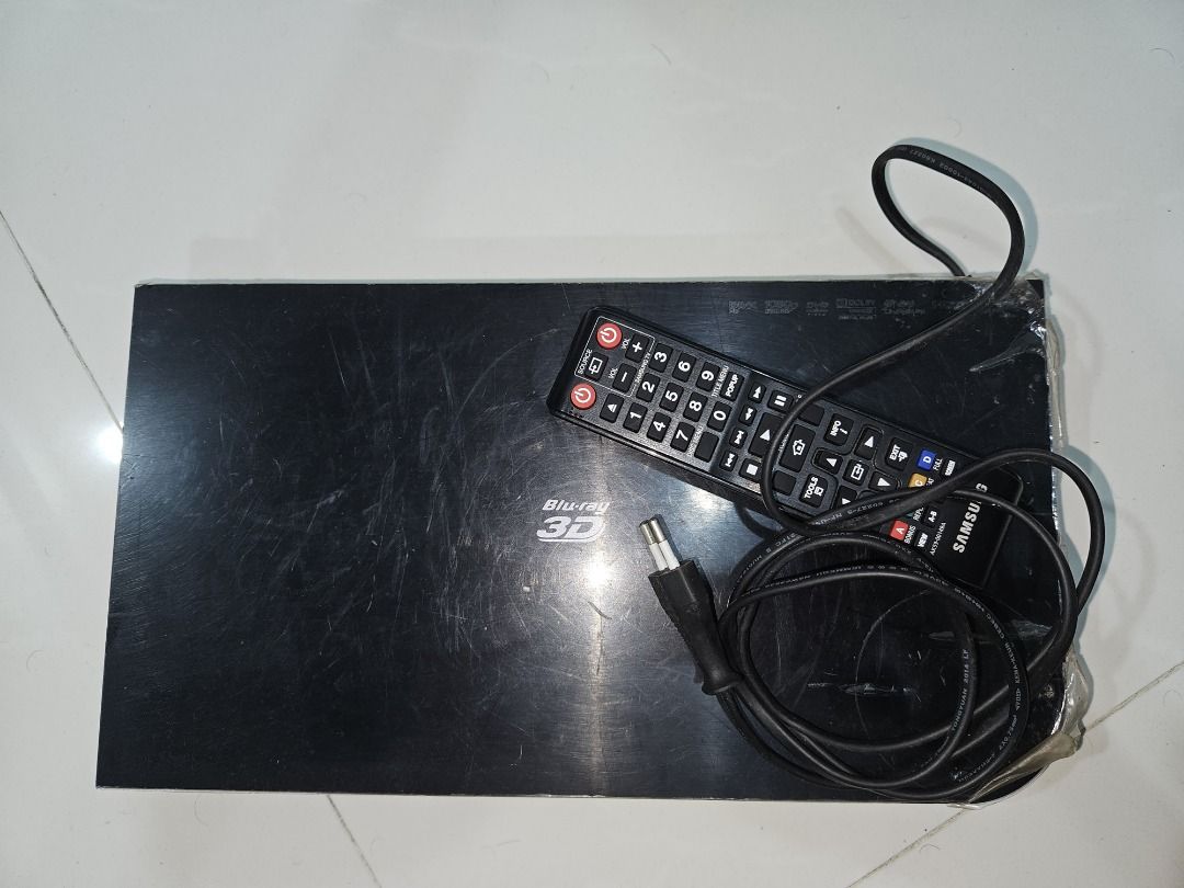 Samsung 3D Blu-Ray Player BD-H5500 (with remote & power cable), TV ...