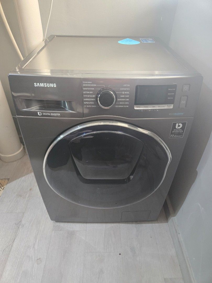 Samsung Digital Inverter Washing Machine (WD90K6410OX), TV & Home ...