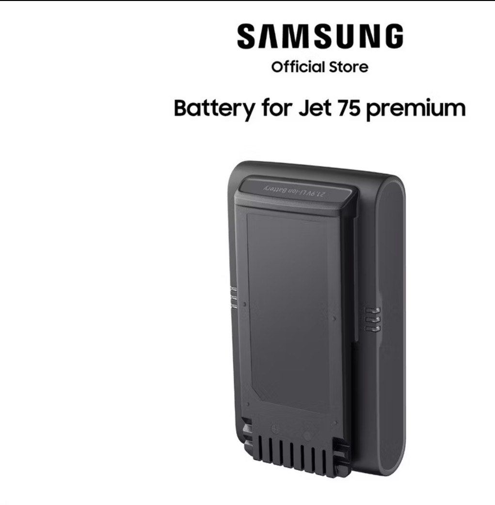 Samsung Jet 75 Premium Vacuum Battery, TV & Home Appliances, Vacuum ...