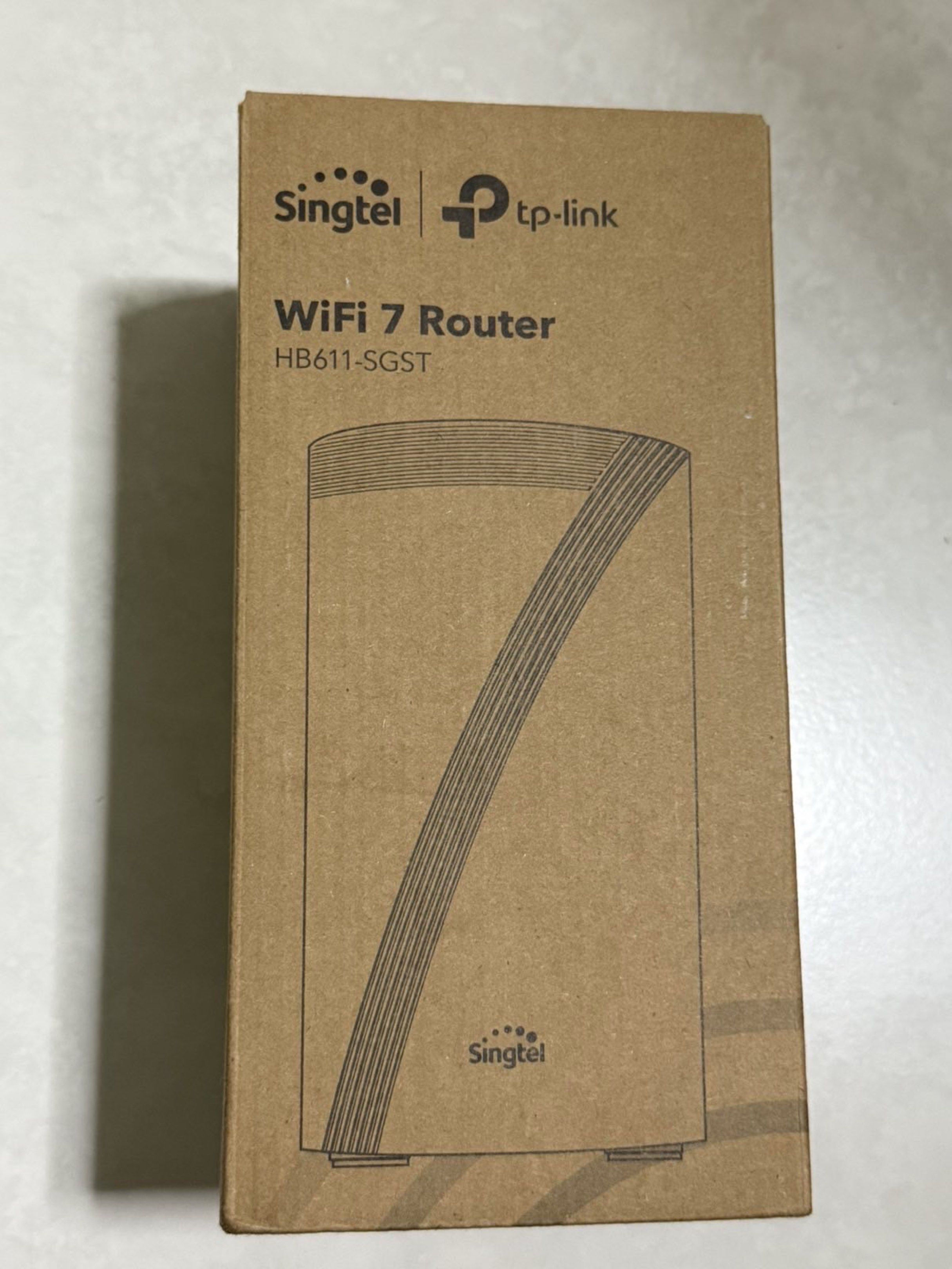 Singtel TP-Link WiFi 7 Router HB611-SGST, Computers & Tech, Parts ...