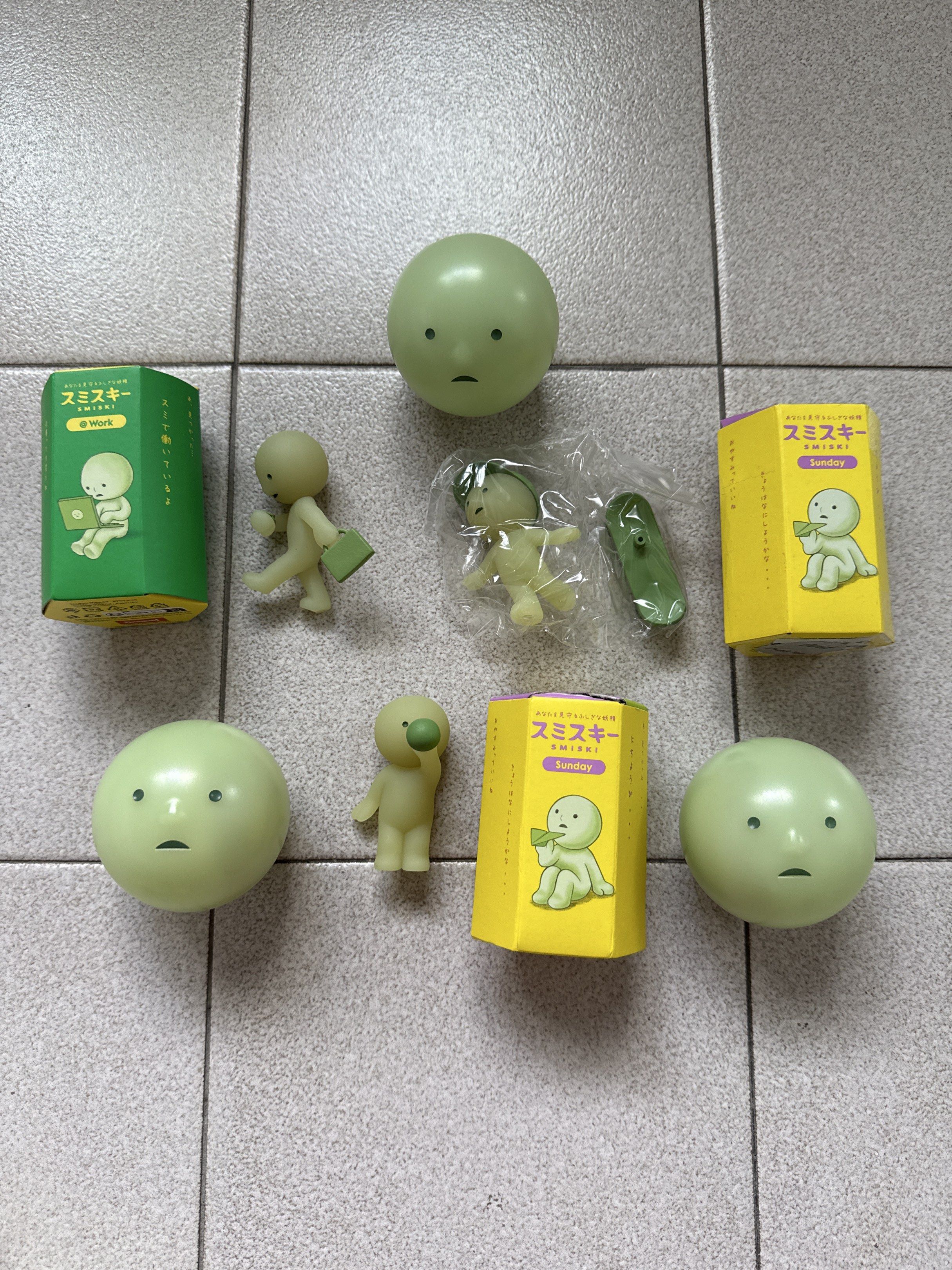 Smiski Sunday & Work Series, Hobbies & Toys, Toys & Games on Carousell