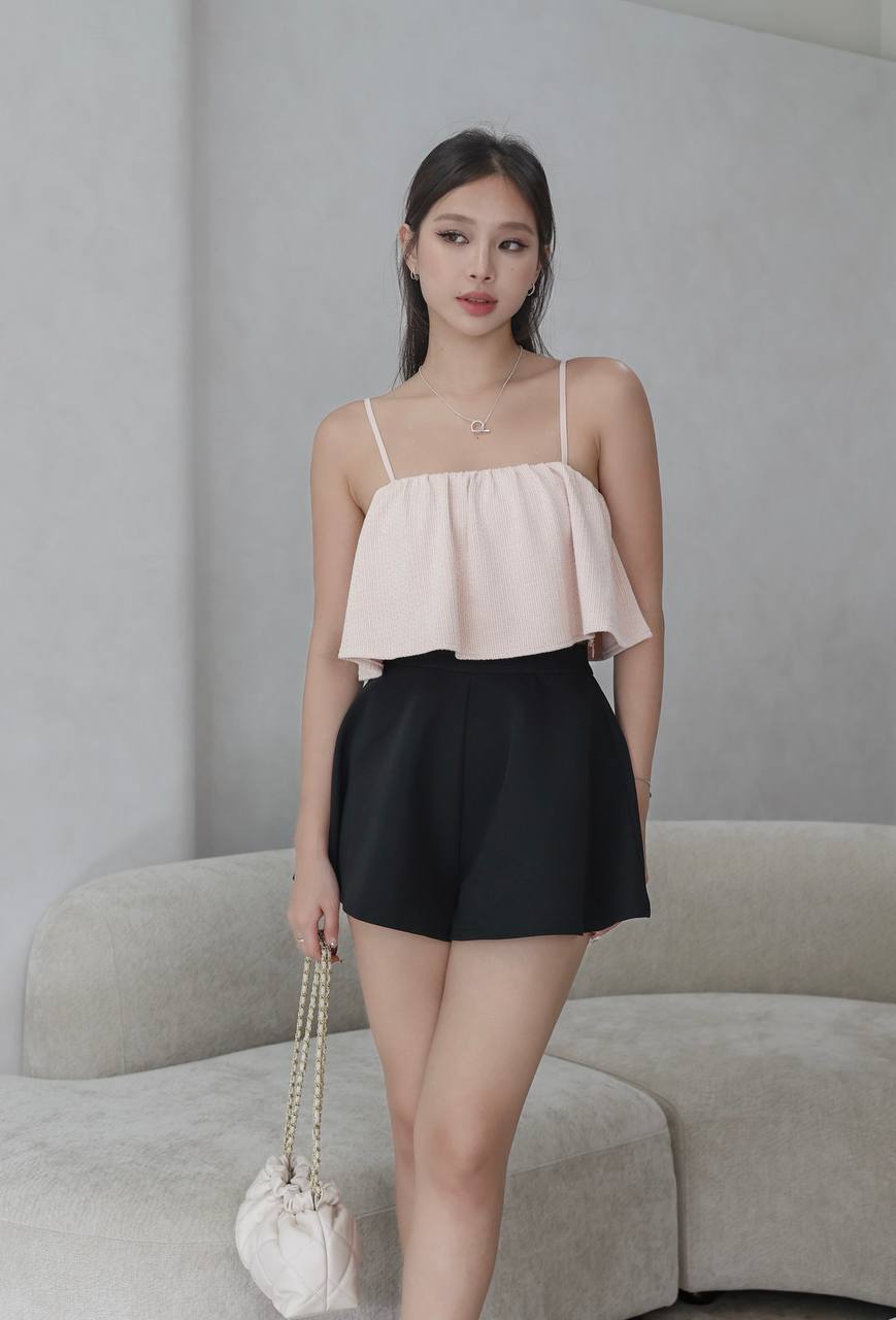 *TPZ* TOTO SOFT KNIT PADDED TOP IN PINK CUDDLES, Women's Fashion, Tops ...