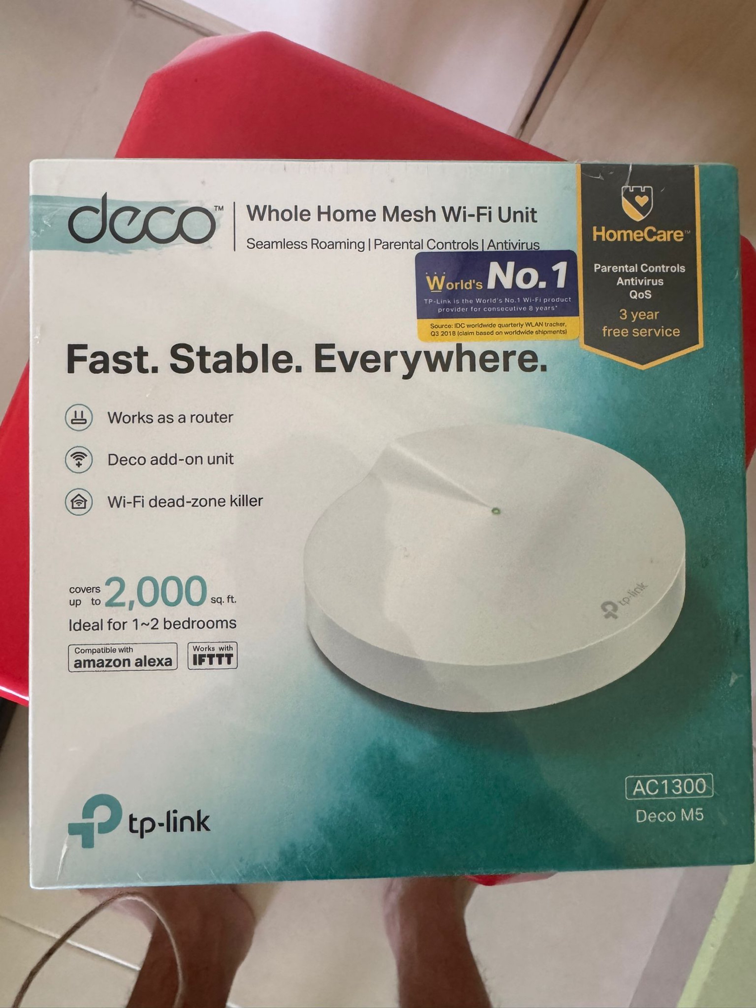 TP-Link Deco M5 AC1300 Wi-Fi Unit, Computers & Tech, Parts ...