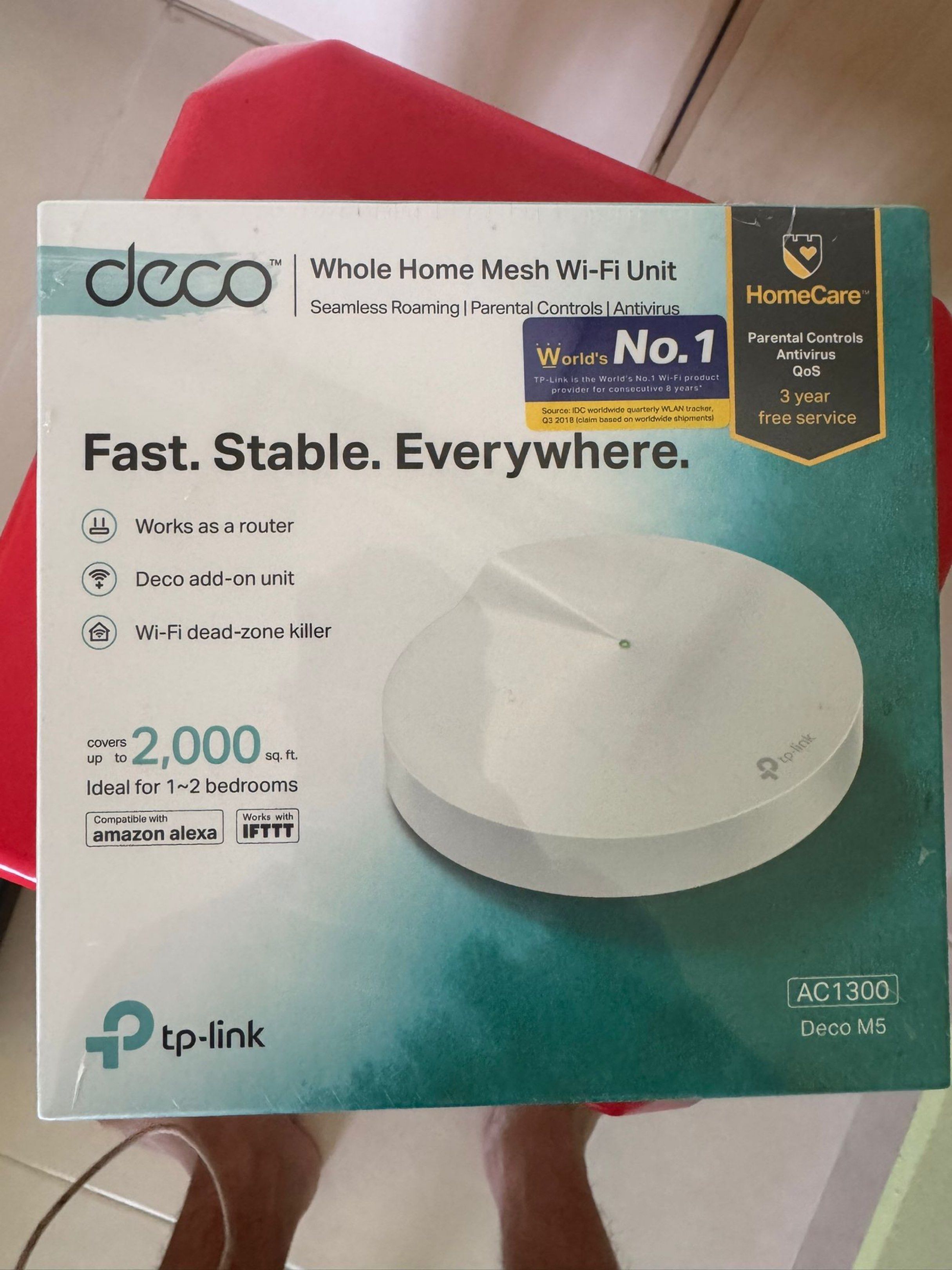 TP-Link Deco M5 AC1300 Wi-Fi Unit, Computers & Tech, Parts ...