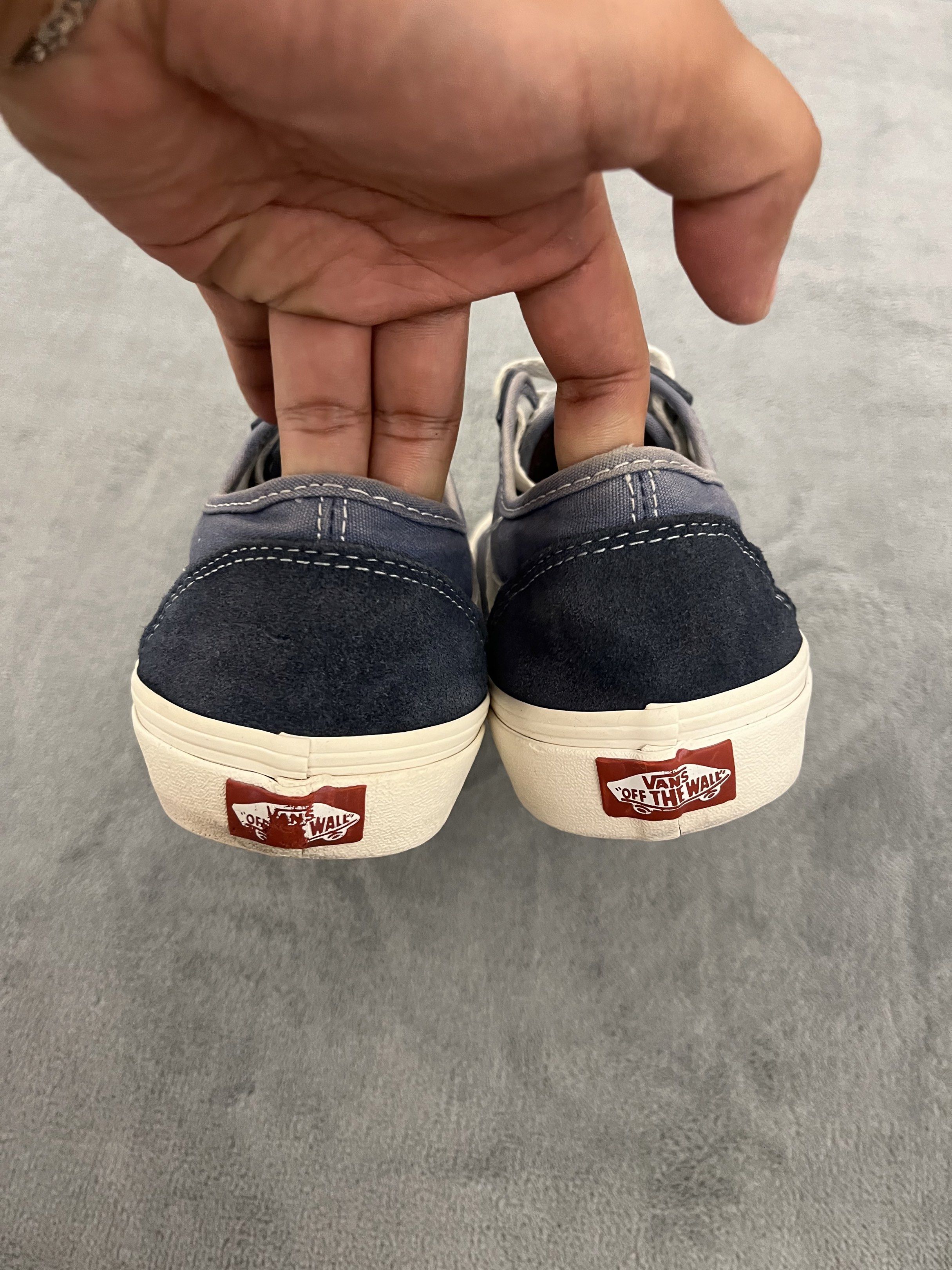 Vans Style 36 Marshmallow Navy 💯, Men's Fashion, Footwear, Sneakers on ...