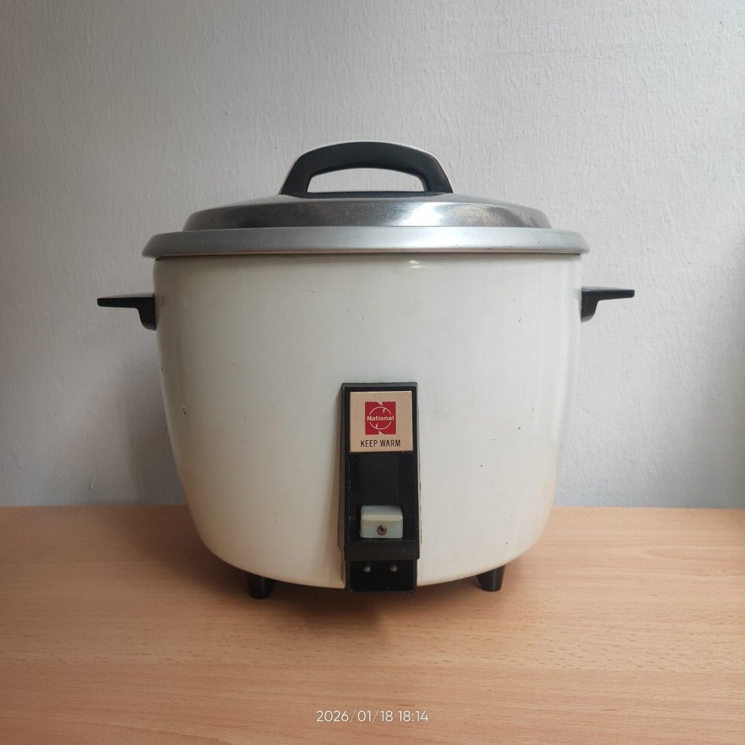 Vintage National Automatic Rice Cooker Model SR-18FGH (Made in Japan ...