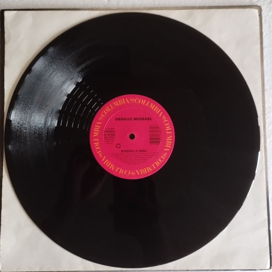 vinyl LP GEORGE MICHAEL - KISSING A FOOL 12" SINGLE USA ORIGINAL PRESS ...