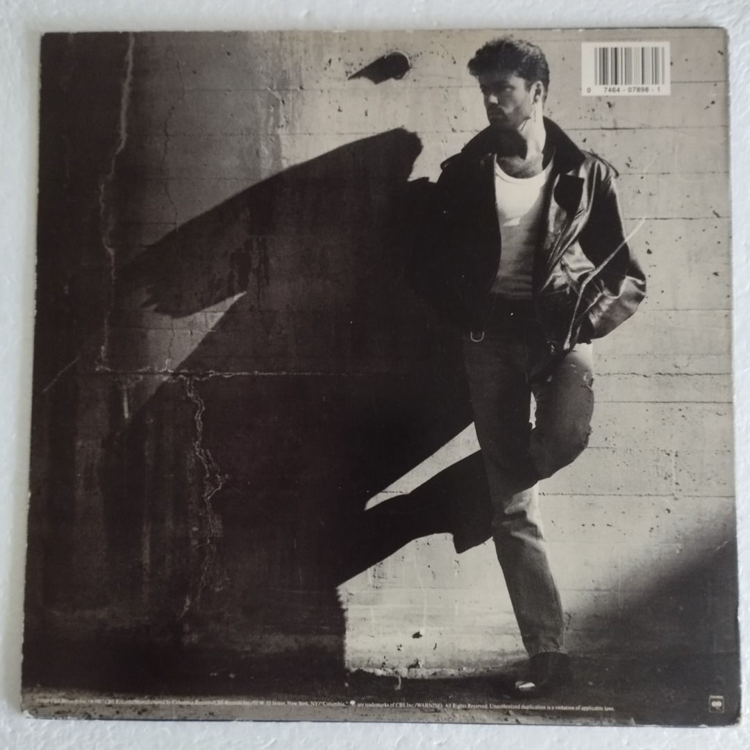 vinyl LP GEORGE MICHAEL - KISSING A FOOL 12" SINGLE USA ORIGINAL PRESS ...