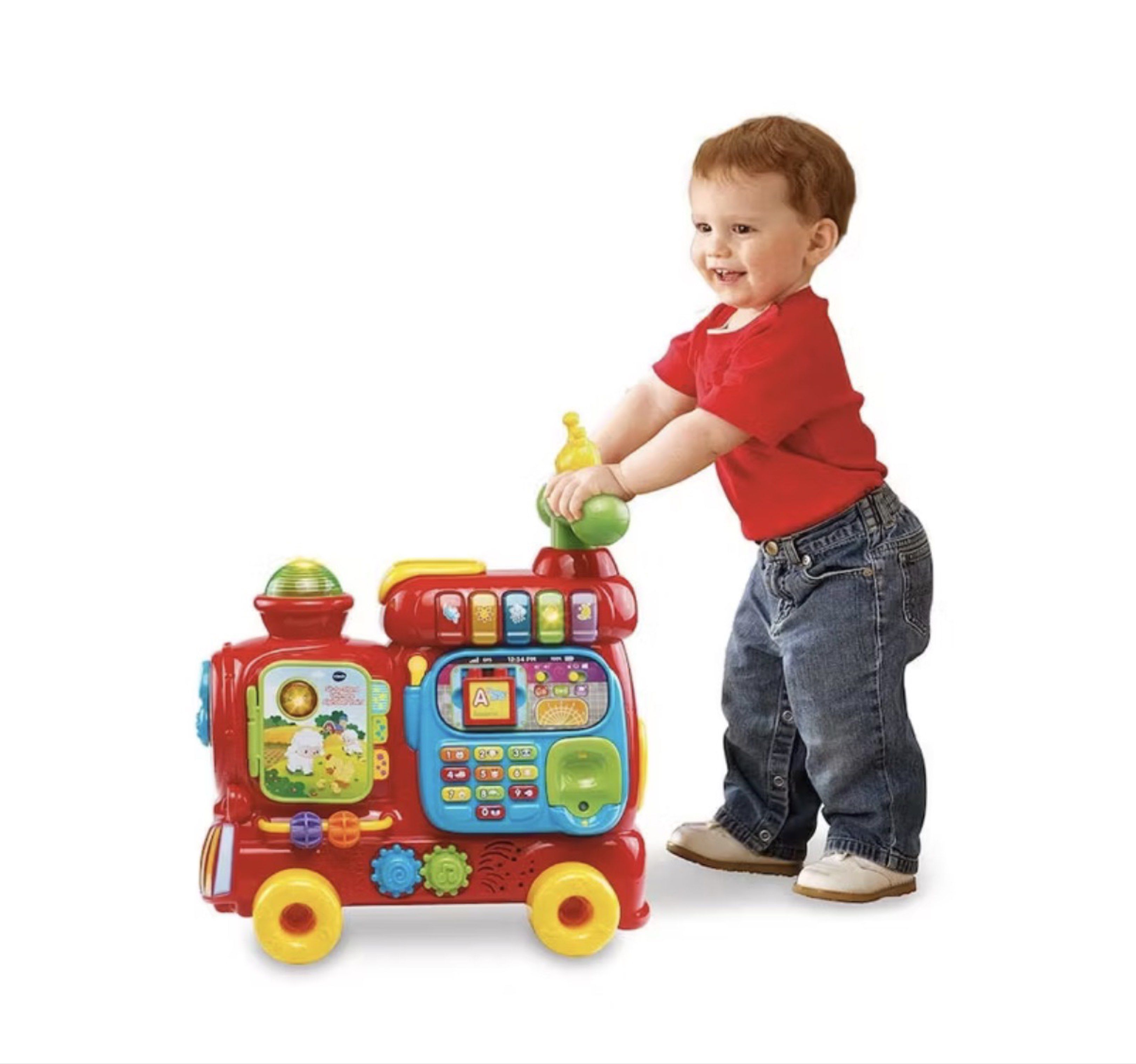 VTech Sit-to-Stand Ultimate Alphabet Train, Babies & Kids, Infant ...