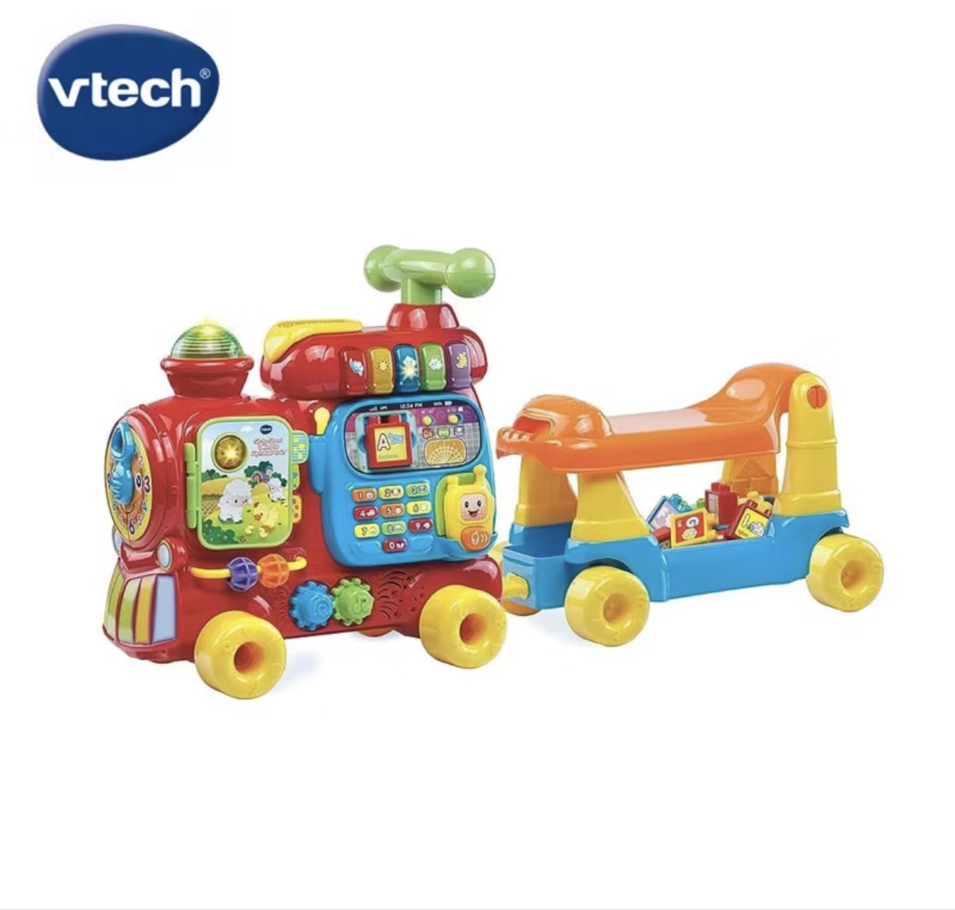 VTech Sit-to-Stand Ultimate Alphabet Train, Babies & Kids, Infant ...