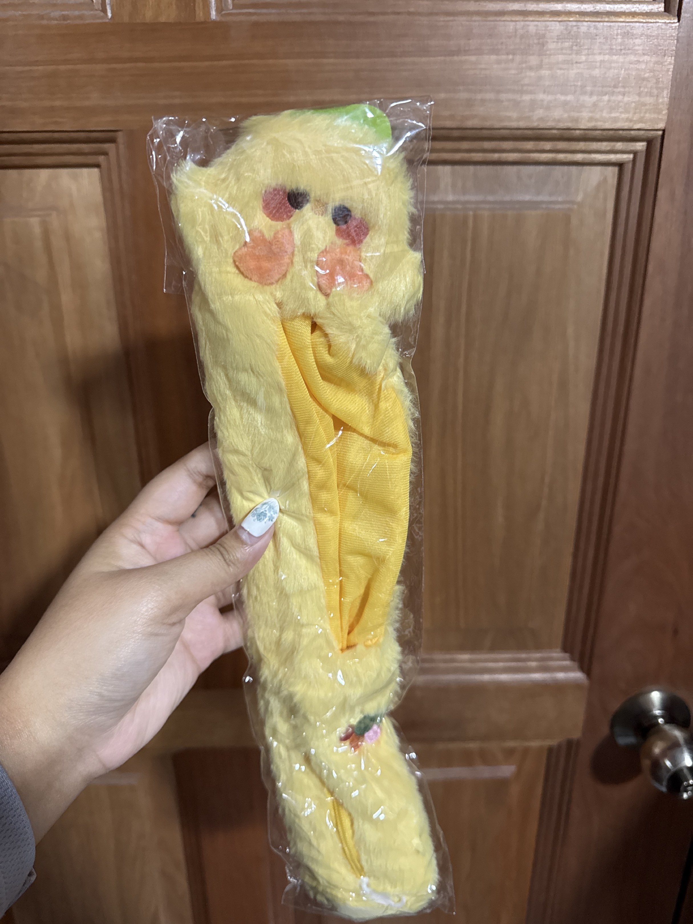 wts hanbin bi binbong fluffy lightstick case, Hobbies & Toys, Toys ...