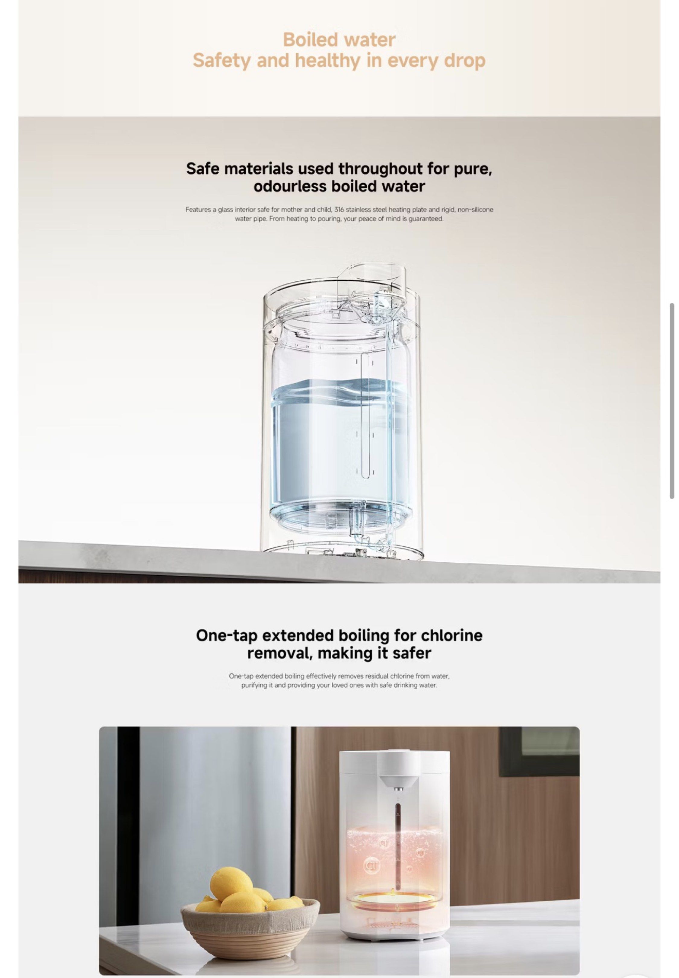 Xiaomi Smart Electric Hot Water Dispenser 5L, TV & Home Appliances ...