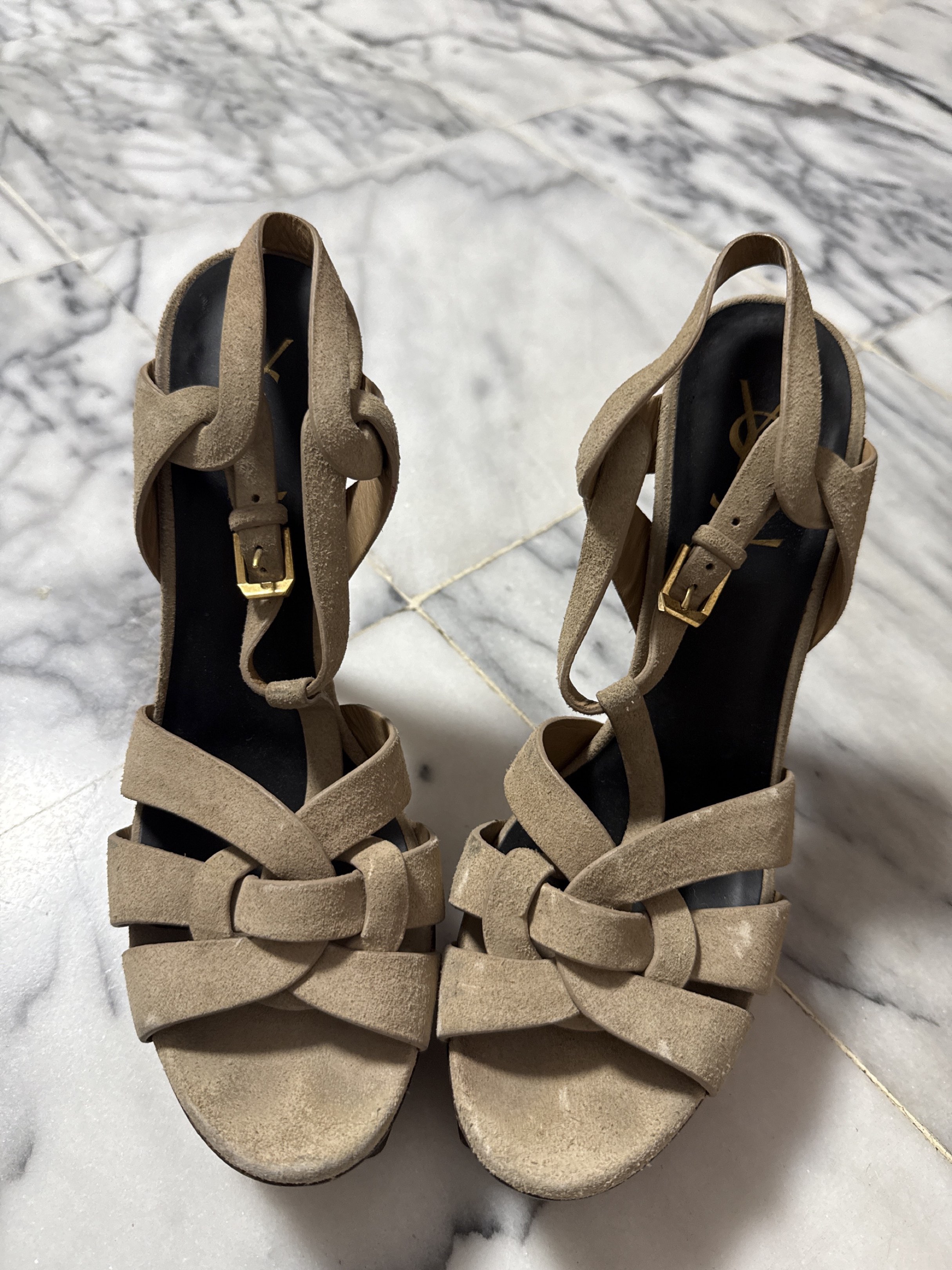 YSL Heels, Luxury, Sneakers & Footwear on Carousell