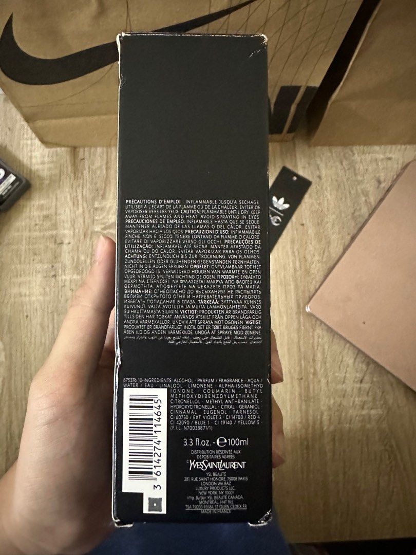 YSL MYSLF LE PARFUM 100ML (NOT DIOR, ARMANI, CHANEL, LOUIS VUITTON ...
